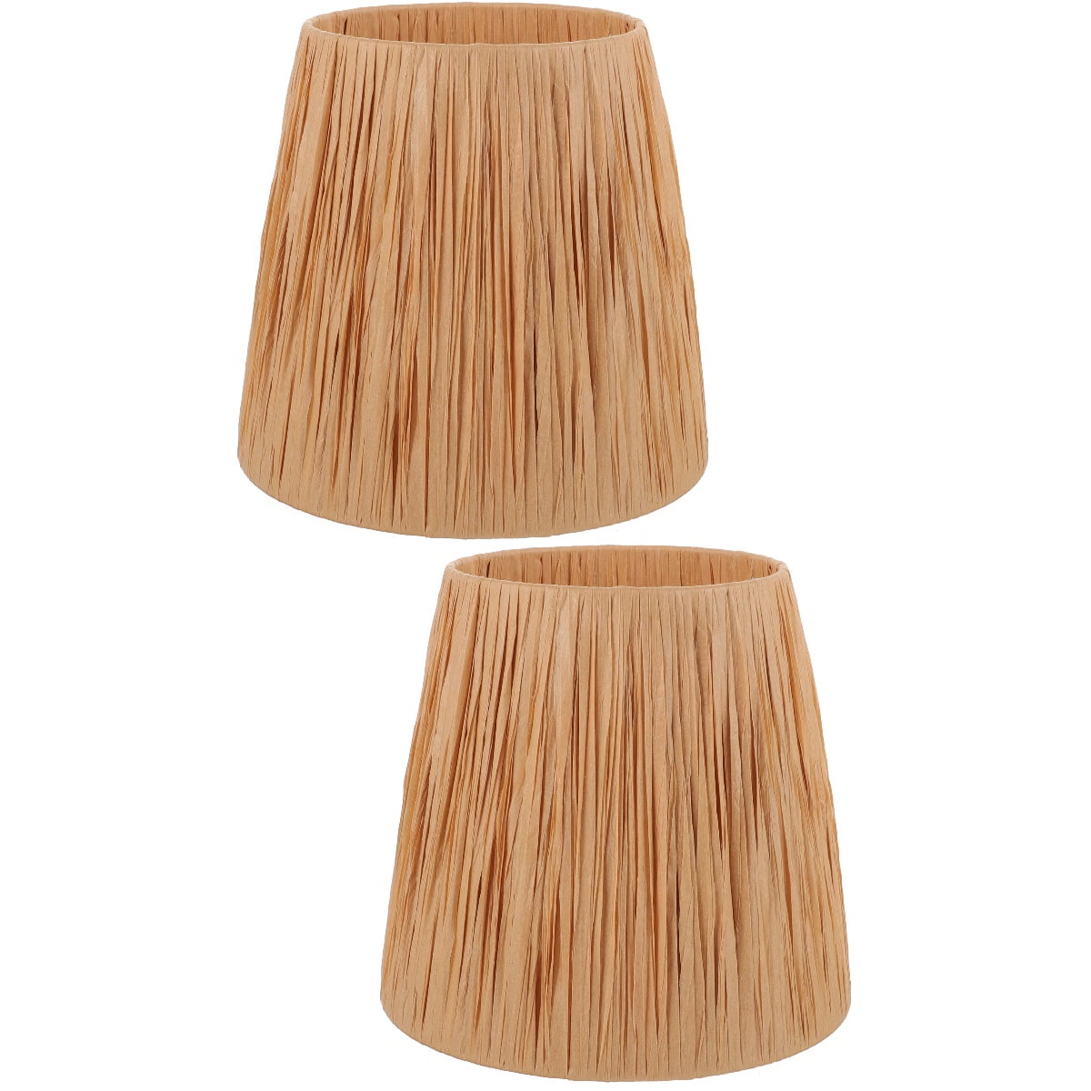 CIMAXIC 2pcs Simple cate Rustic Paper Lampshade Dustproof Protective ...