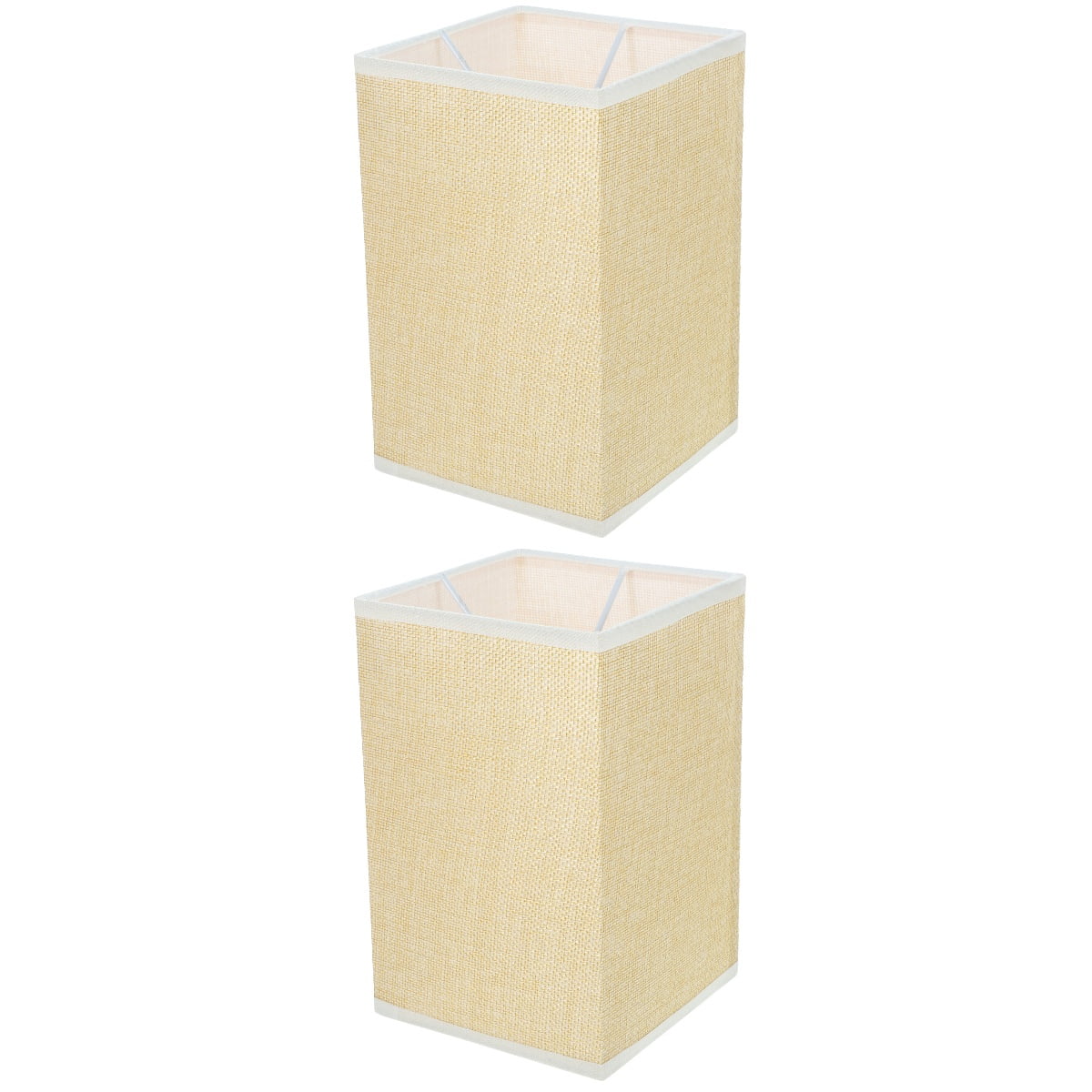 WynBing 2pcs Square Lampshade Linen Lamp Shades Light Shade Floor Lamp ...