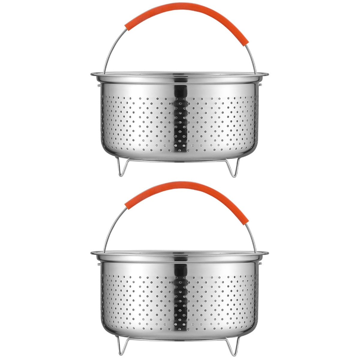 WynBing 2pcs Steamer Basket Food Steaming Rack Steamer Insert For Meat ...