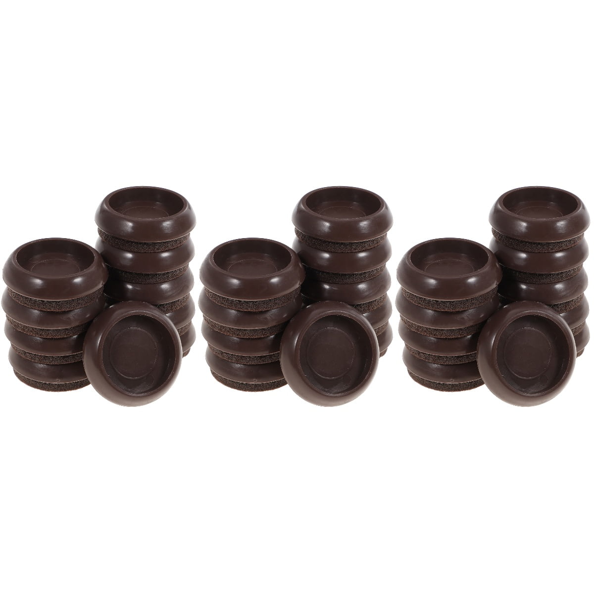 WynBing 30 pcs Furniture Coaster Chair Wheel Stopper 5/4 Caster Cup ...