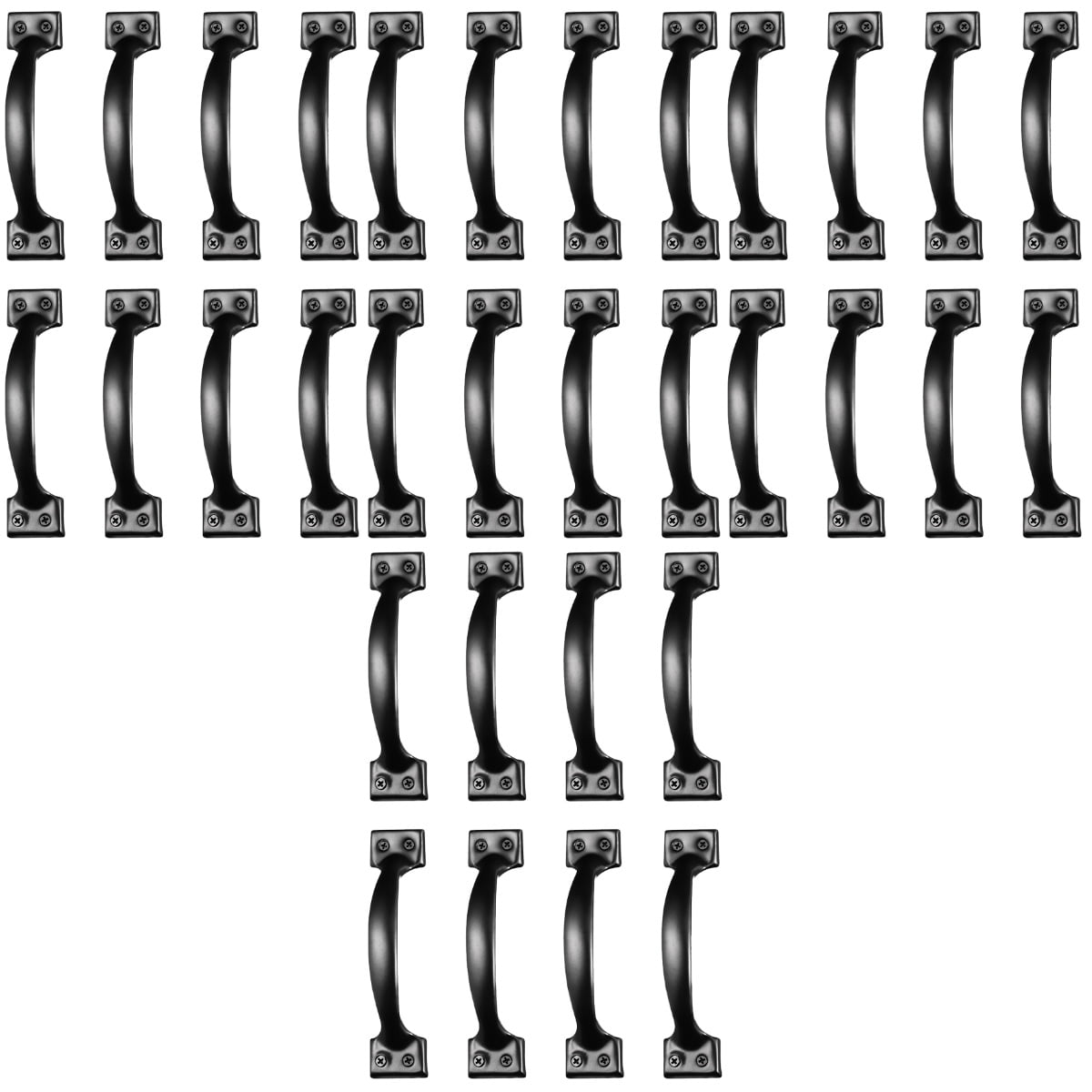 WynBing 32 Pcs Bow Door Handles Iron Wardrobe Pulls Classic Cupboard ...