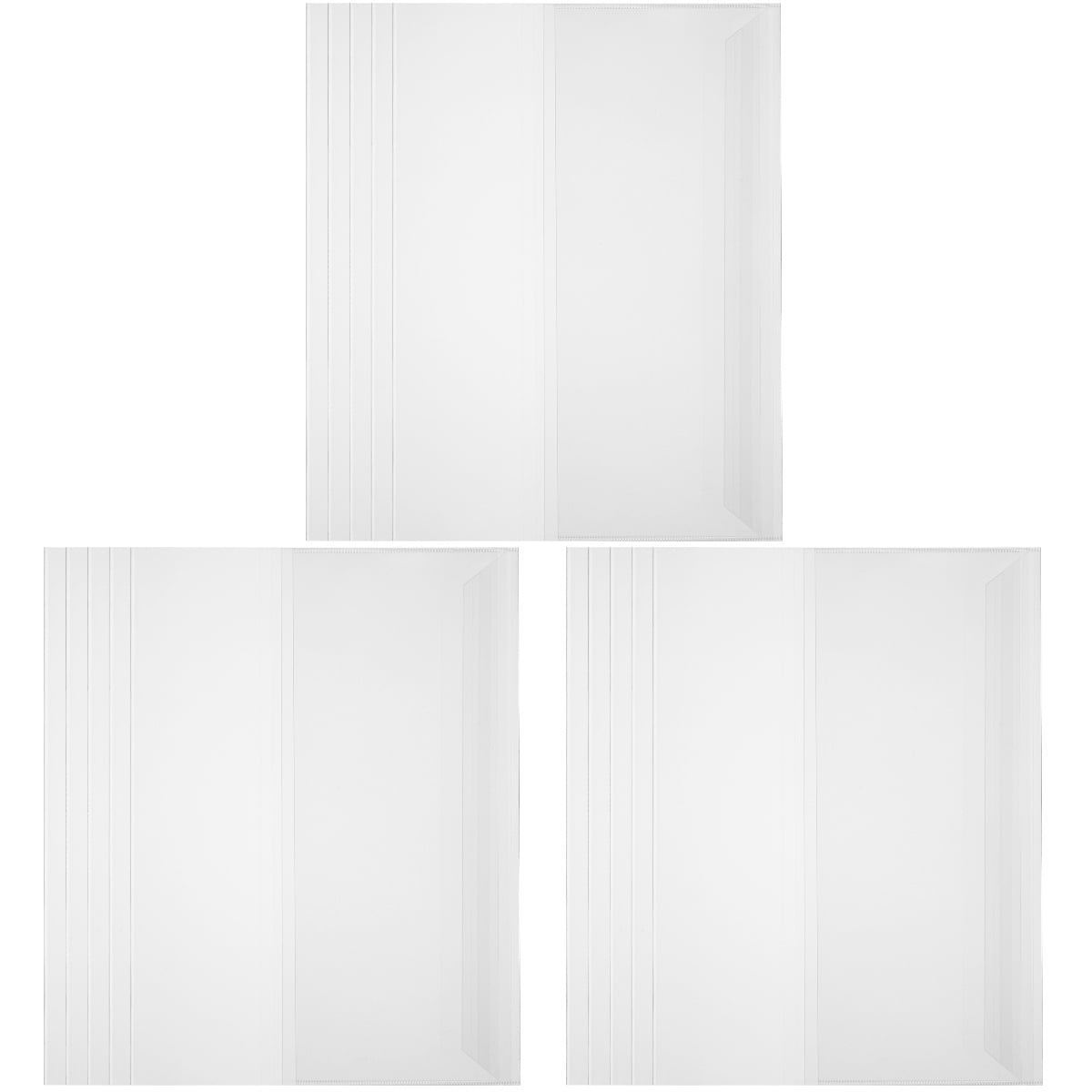 WynBing 3pcs NUOLUX 5pcs 16K Textbook Covers Clear Waterproof Reusable ...