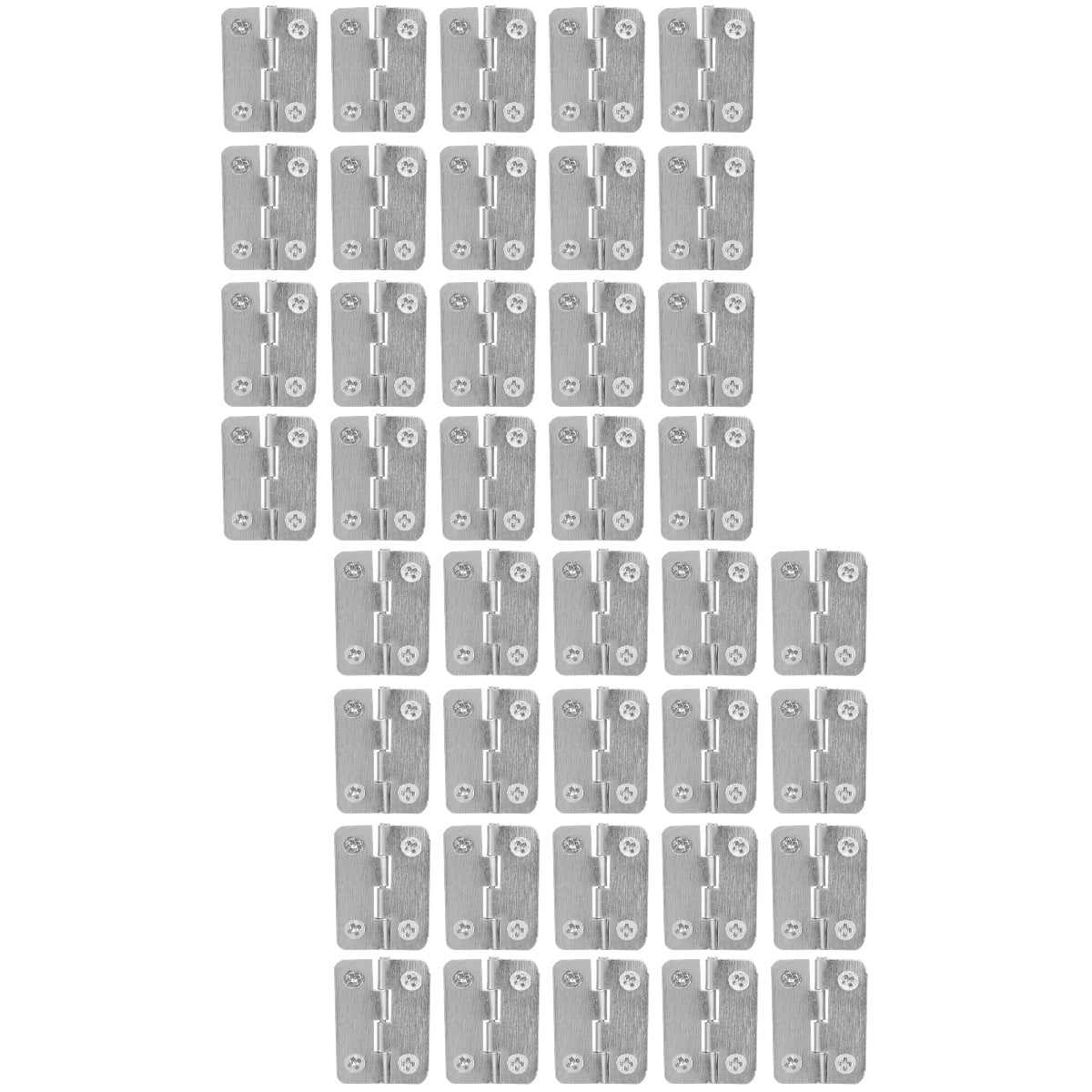 WynBing 40 pcs Small Hinge Bird House Hinge Iron Folding Hinge ...