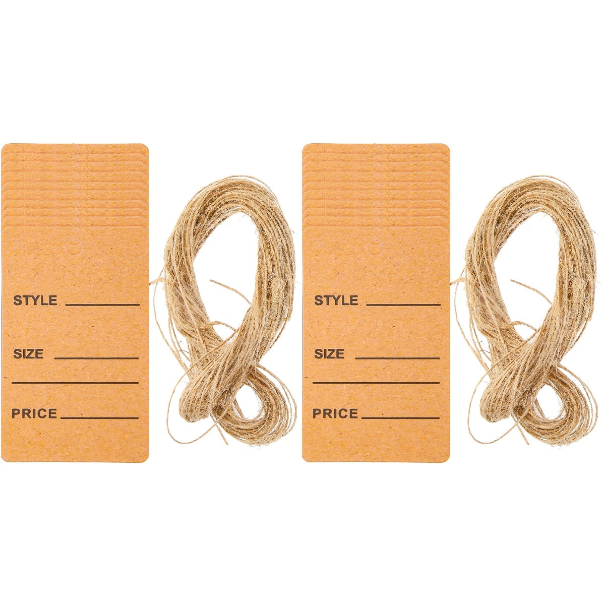 WynBing 400 pcs Price Tags with String Clothing Price Tags Writable ...