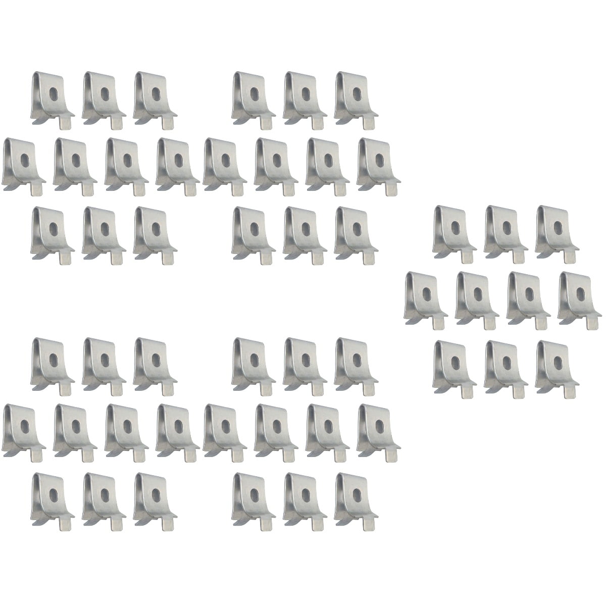 WynBing 50 pcs Shelf Bracket Clips Stainless Shelf Supports Clips ...
