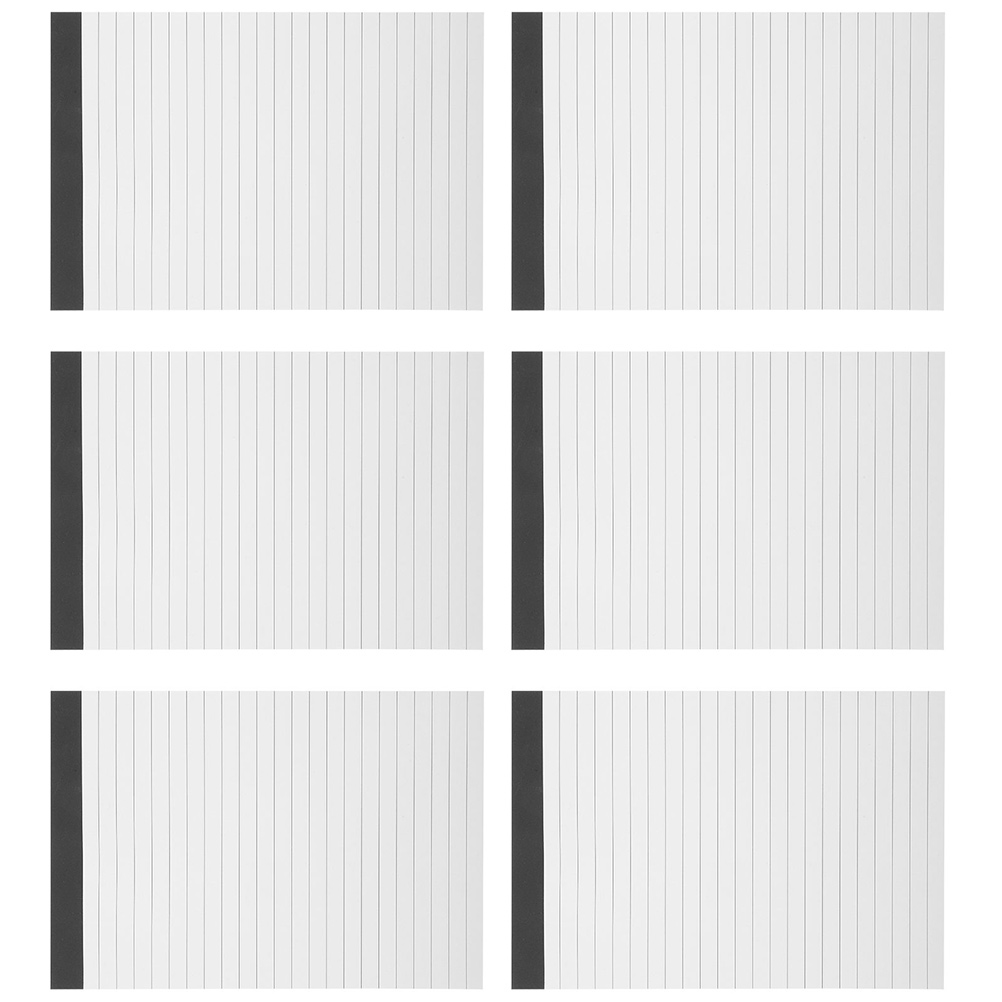 WynBing 6 Books of A5 Office Memo Notepads Tear-off Note Pads Planning ...