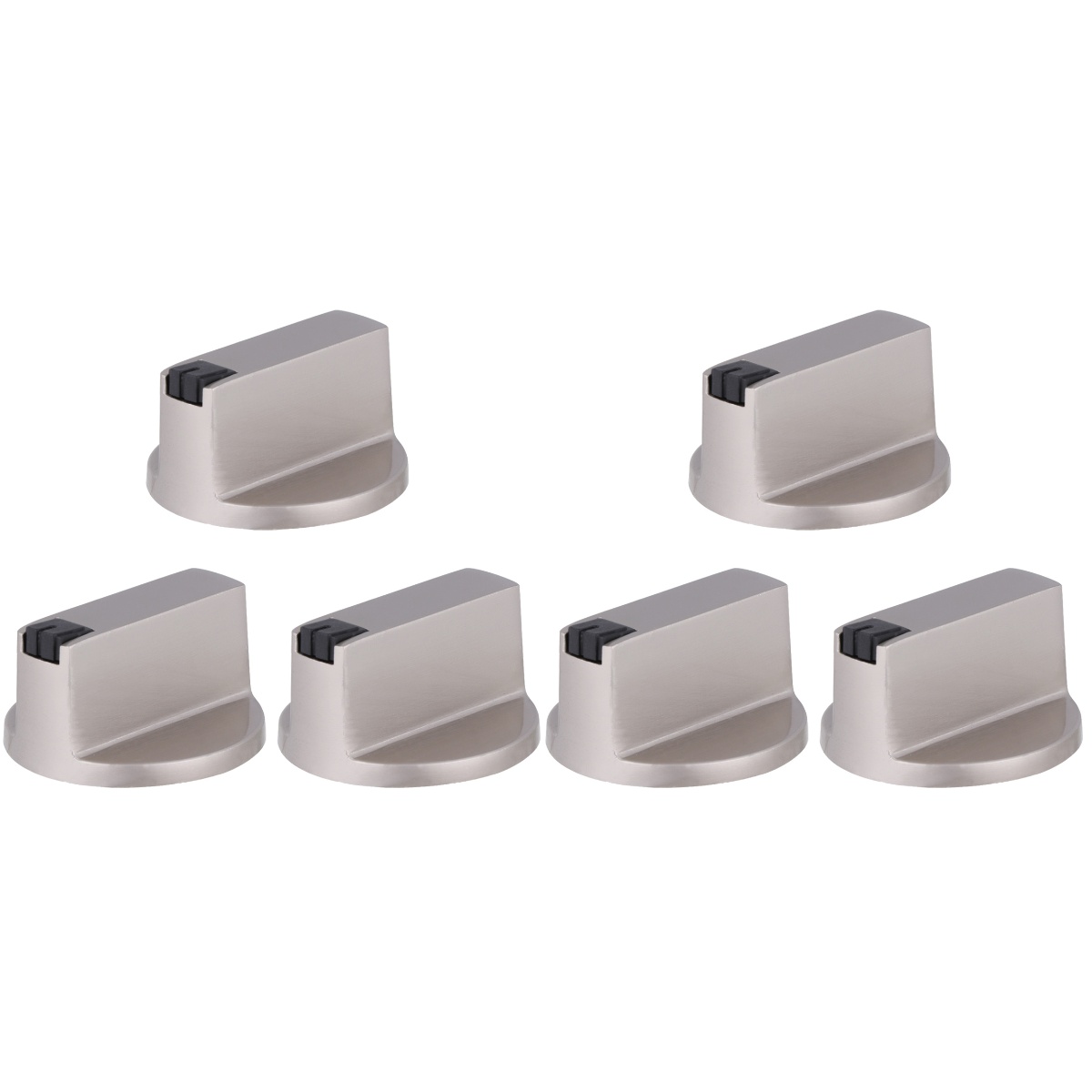 WynBing 6 pcs Practical Stove Switch Knob Home Gas Stove Knob Metal Gas ...