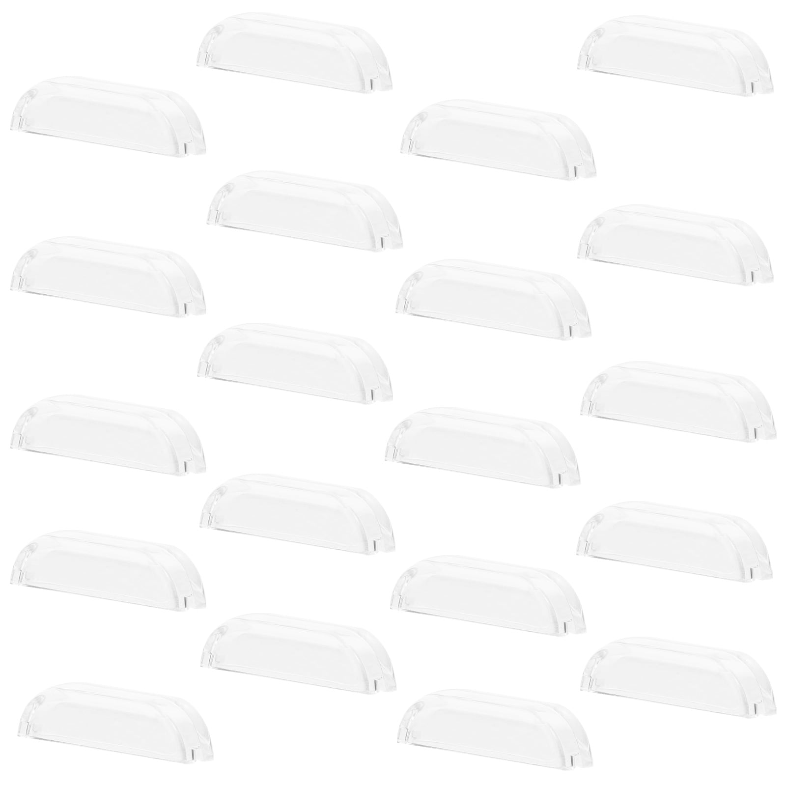 CIMAXIC Acrylic Cabinet Knobs Transparent Door Pulls for Home Wynbing ...