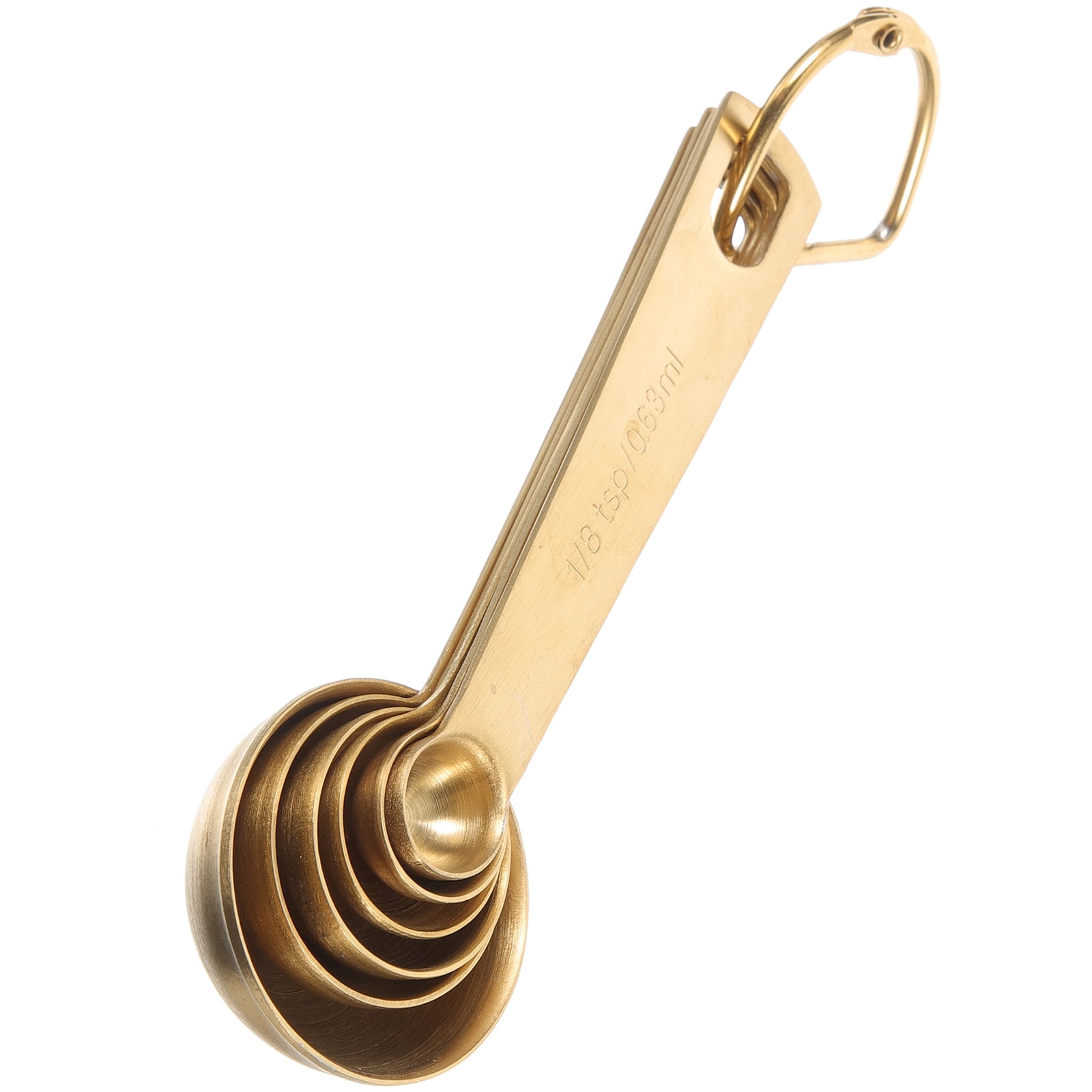 WynBing 6pcs Small Measuring Spoons Kitchen Measuring Spoons Stainless ...