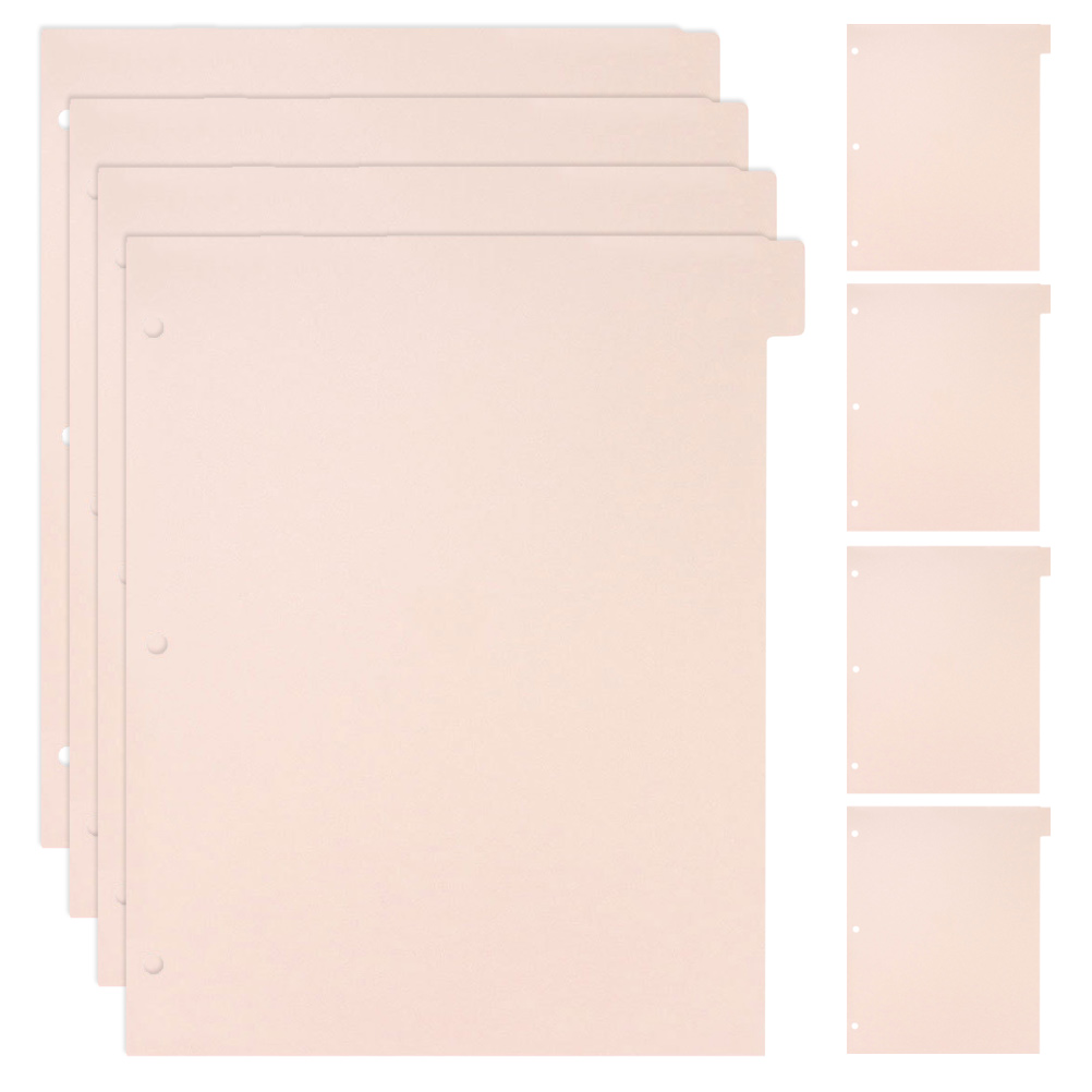 WynBing 8 Sheets Binder Dividers Binder Notebook Index Page Notebook ...