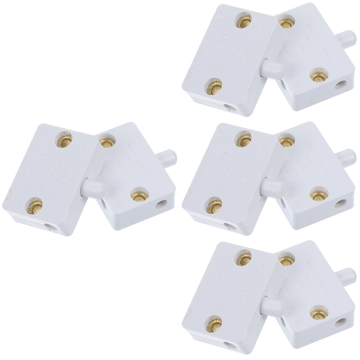 WynBing 8 pcs Cabinet Lamp Switches Wardrobe Touch Switches Automatic ...