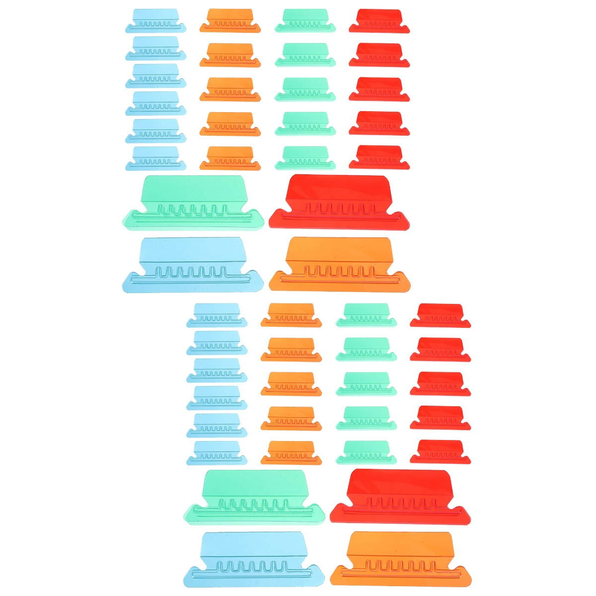 WynBing 80 Pcs File Folder Tabs File Identification Folder Tabs ...