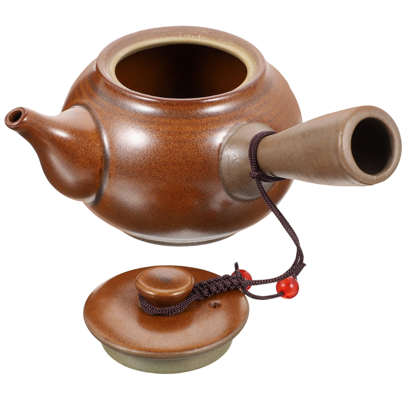 WynBing Ceramic Japanese Style Teapot Loose Tea Boiling Tea Pot Tea ...