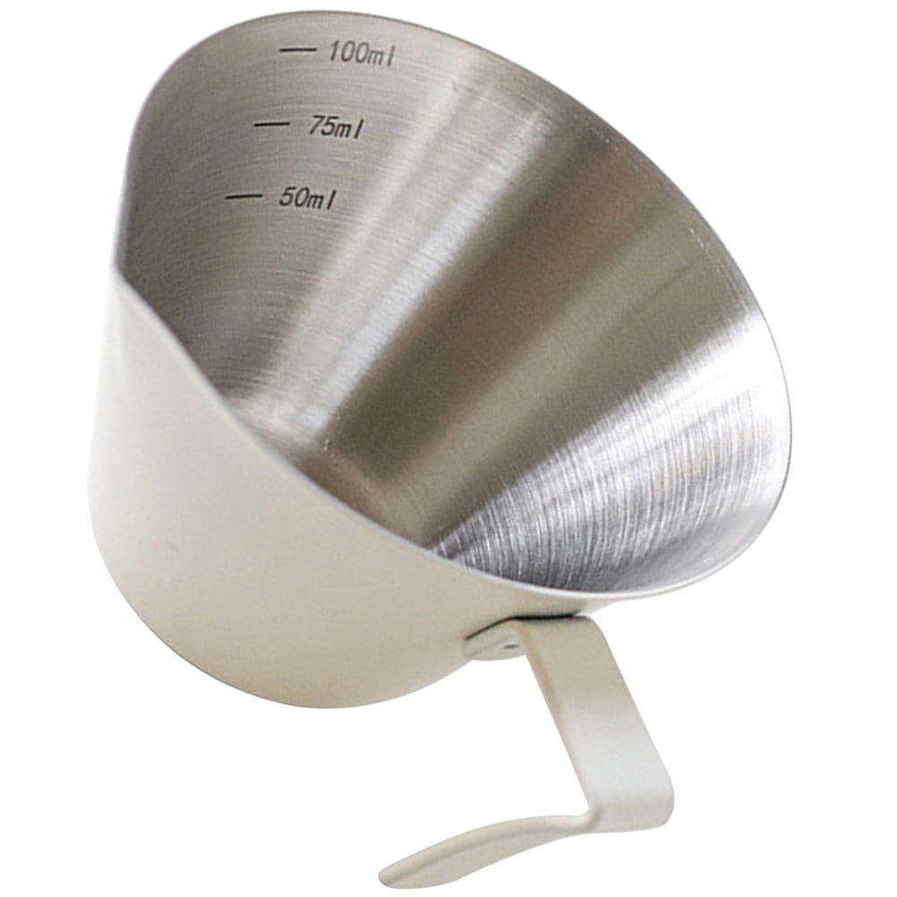 WynBing Espresso Metal Cup Espresso Measuring Cup Stainless Steel ...