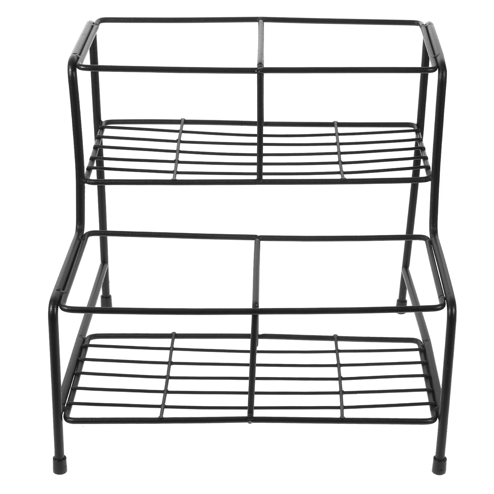 WynBing Metal Syrup Bottle Rack Multi Tier Coffee Syrup Organizer ...