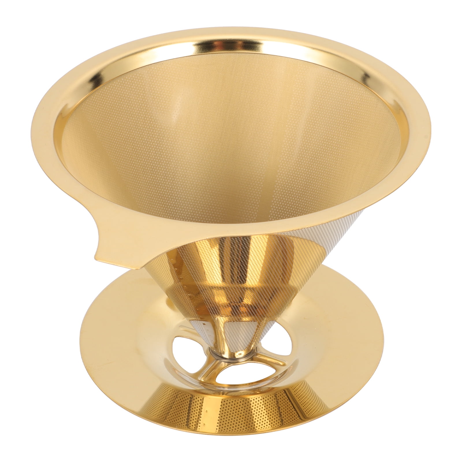 WynBing Stainless Steel Coffee Filter Pour Over Coffee Dripper Slow ...