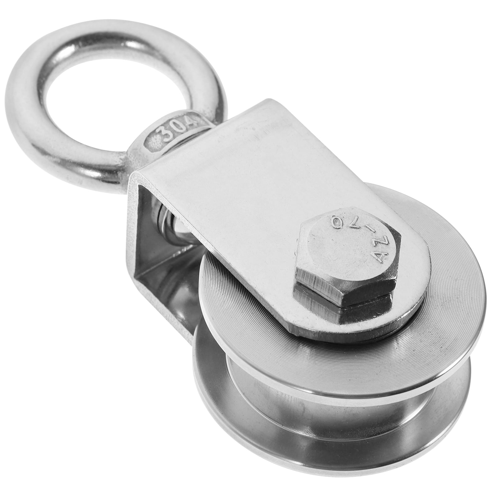 WynBing Swivel Pulley Stainless Steel Rotation Wheel Heavy Duty ...