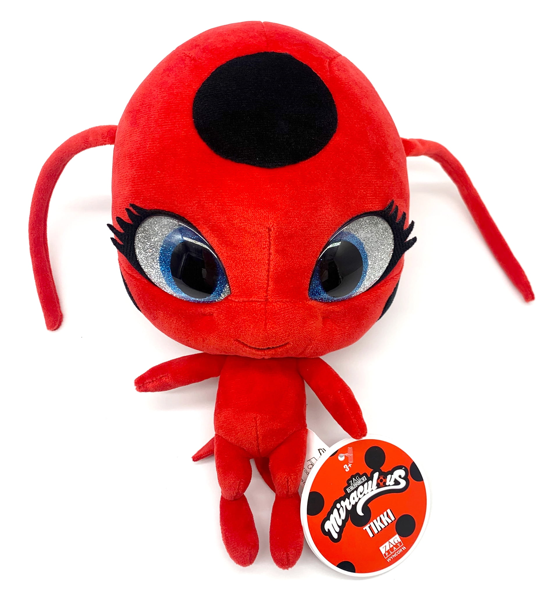 Wyncor Miraculous Ladybug - Kwami Mon Ami Tikki, 9-inch Doll Character ...