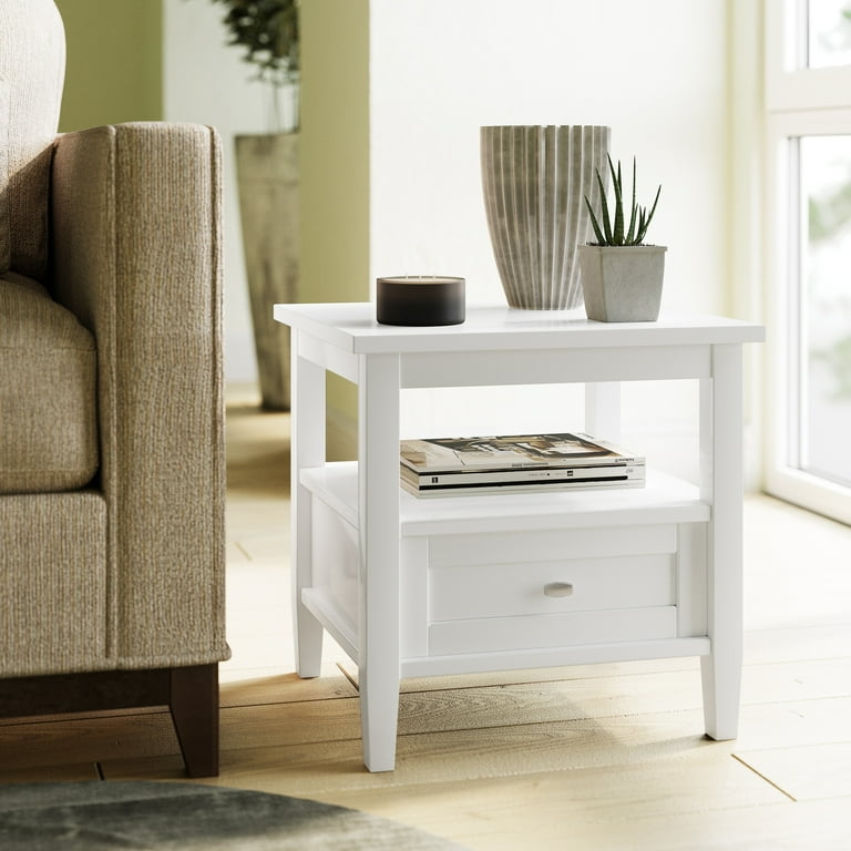20 inch wide white nightstand store