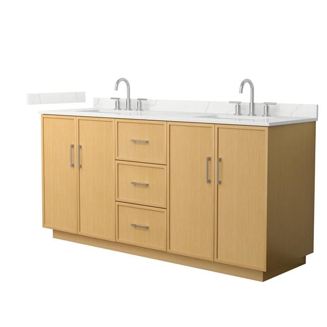 Wyndham Collection WCH747472DIOGTUS3MXX 72 in. Elan Double Bathroom ...