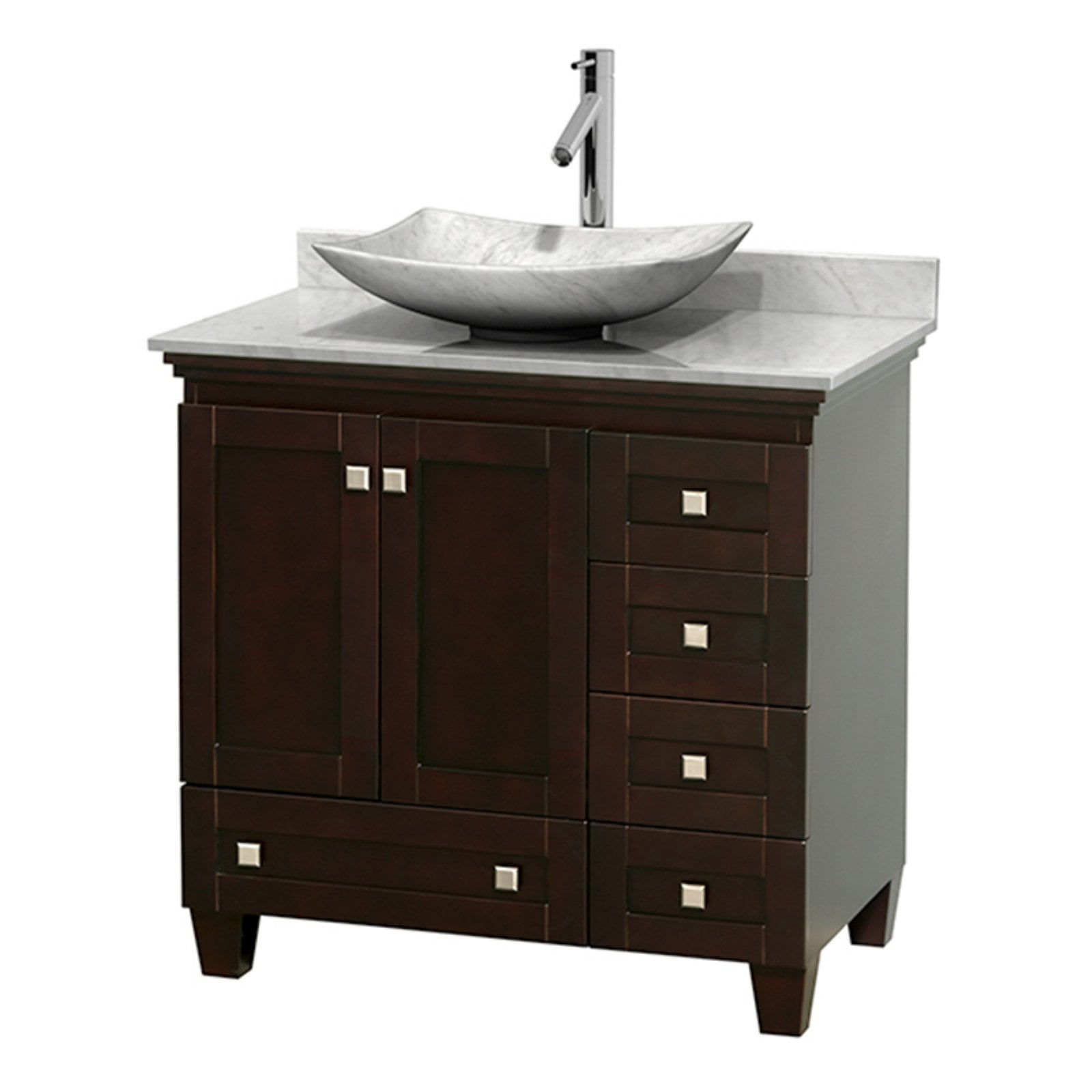 Wyndham Collection Acclaim 36 inch Single Bathroom Vanity in Espresso ...