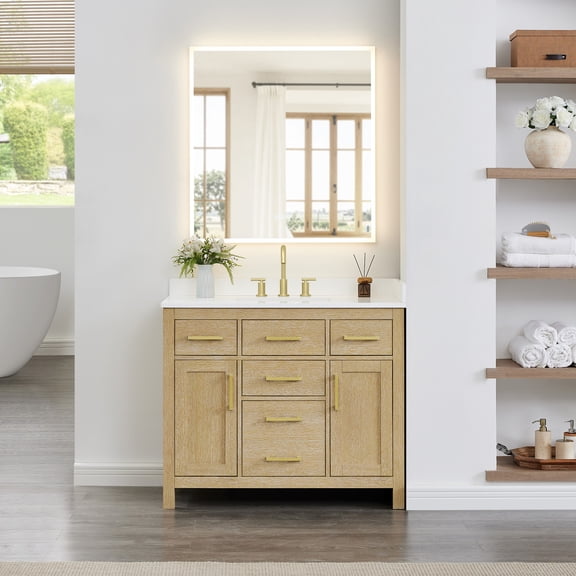 Wyndham Collection WCG242430SSGWQUNSMXX Beckett 30" Free Standing ...