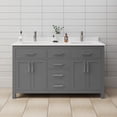 Wyndham Collection WCG242460DKGCCUNSMXX Beckett 60" Free Standing ...
