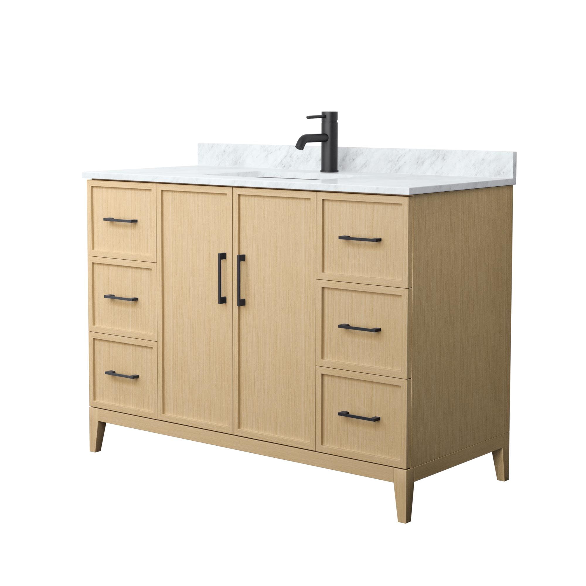 Wyndham Collection Wch717148s-Cm-Unsmxx Elan 48" Free Standing Single ...