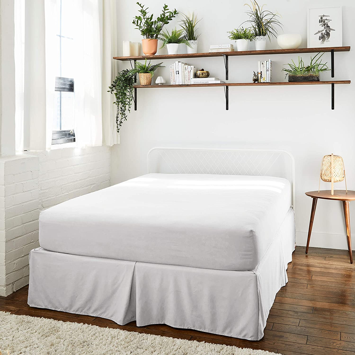Wyndon Queen Fitted Bed Sheet | Cool & Breathable Bamboo Sheets with ...
