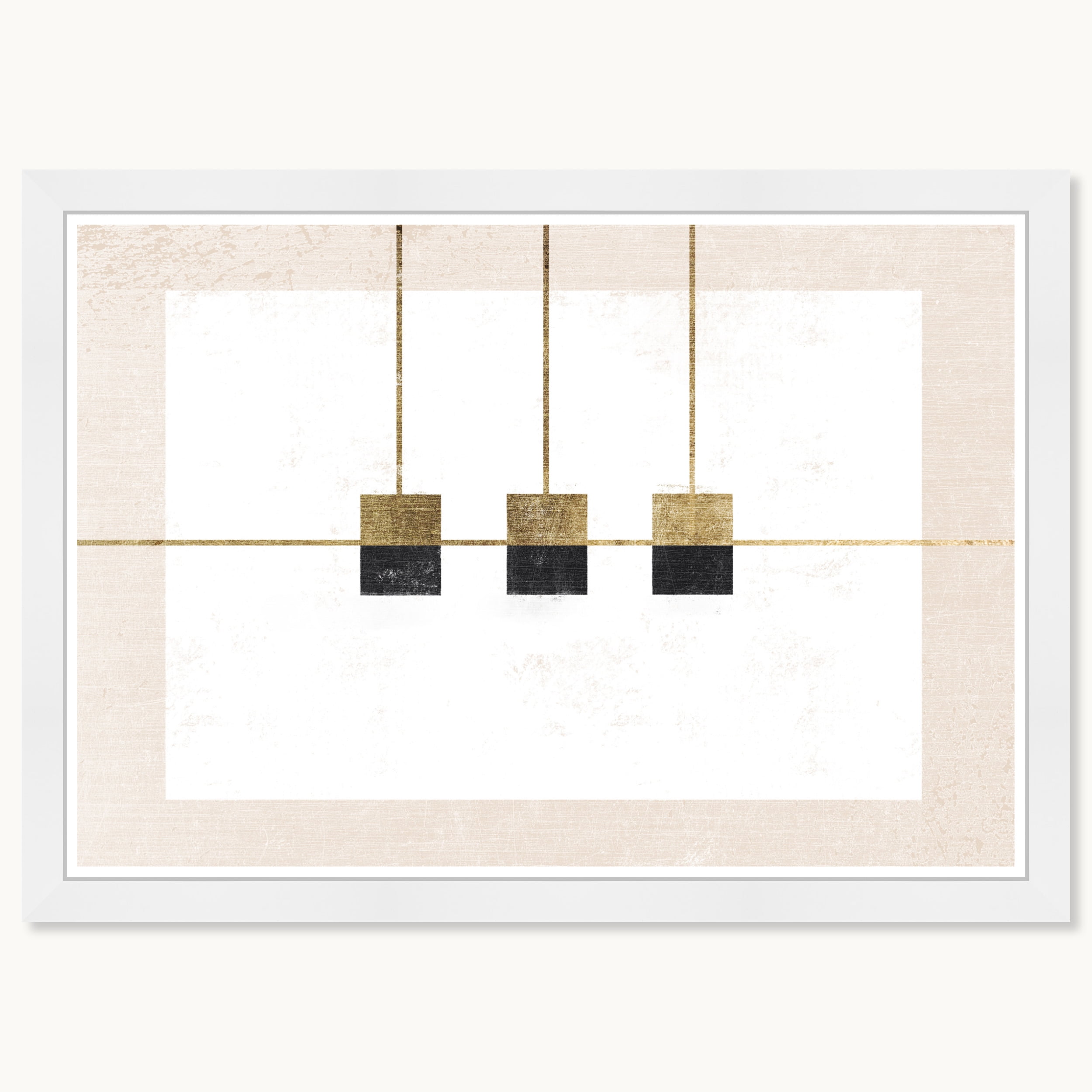 Wynwood Studio Balanced Field Framed Boho Minimalist Abstract Prints ...