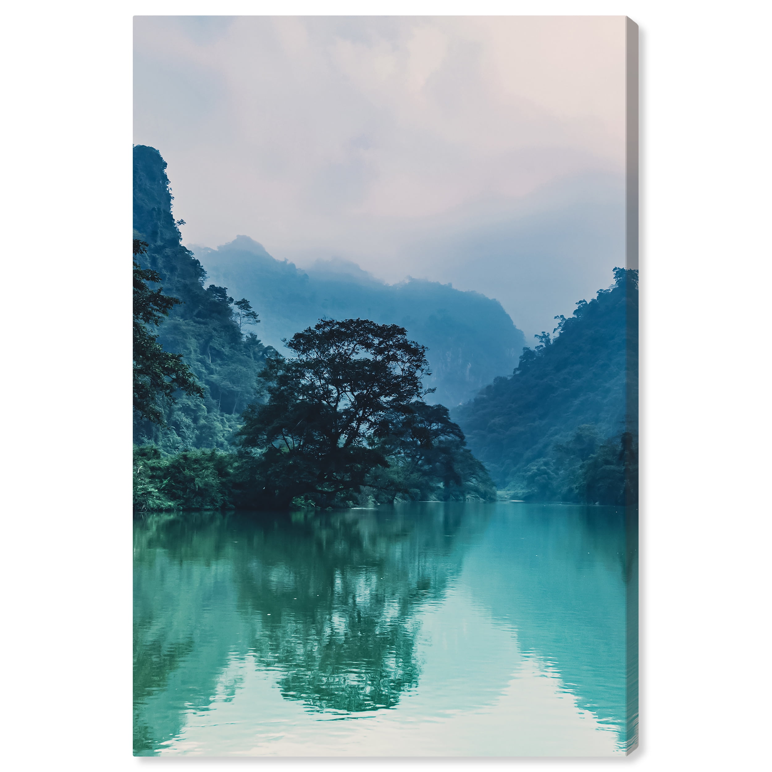 Free Shipping! Wynwood Studio Tropical Forest Decor Canvas Print 16x24 ...