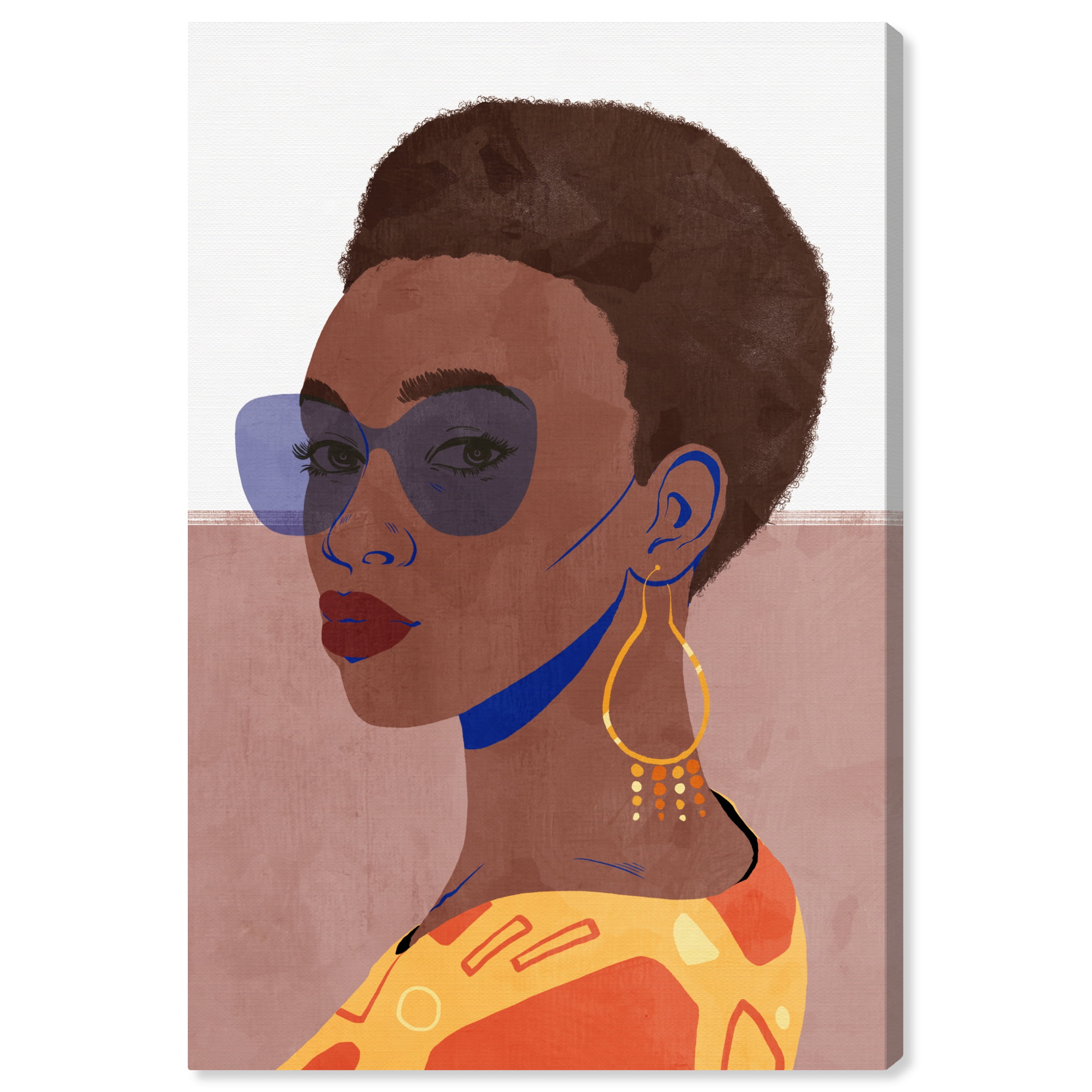 Wynwood Studio Canvas Starlight Gal Fashion and Glam Portraits Wall Art ...