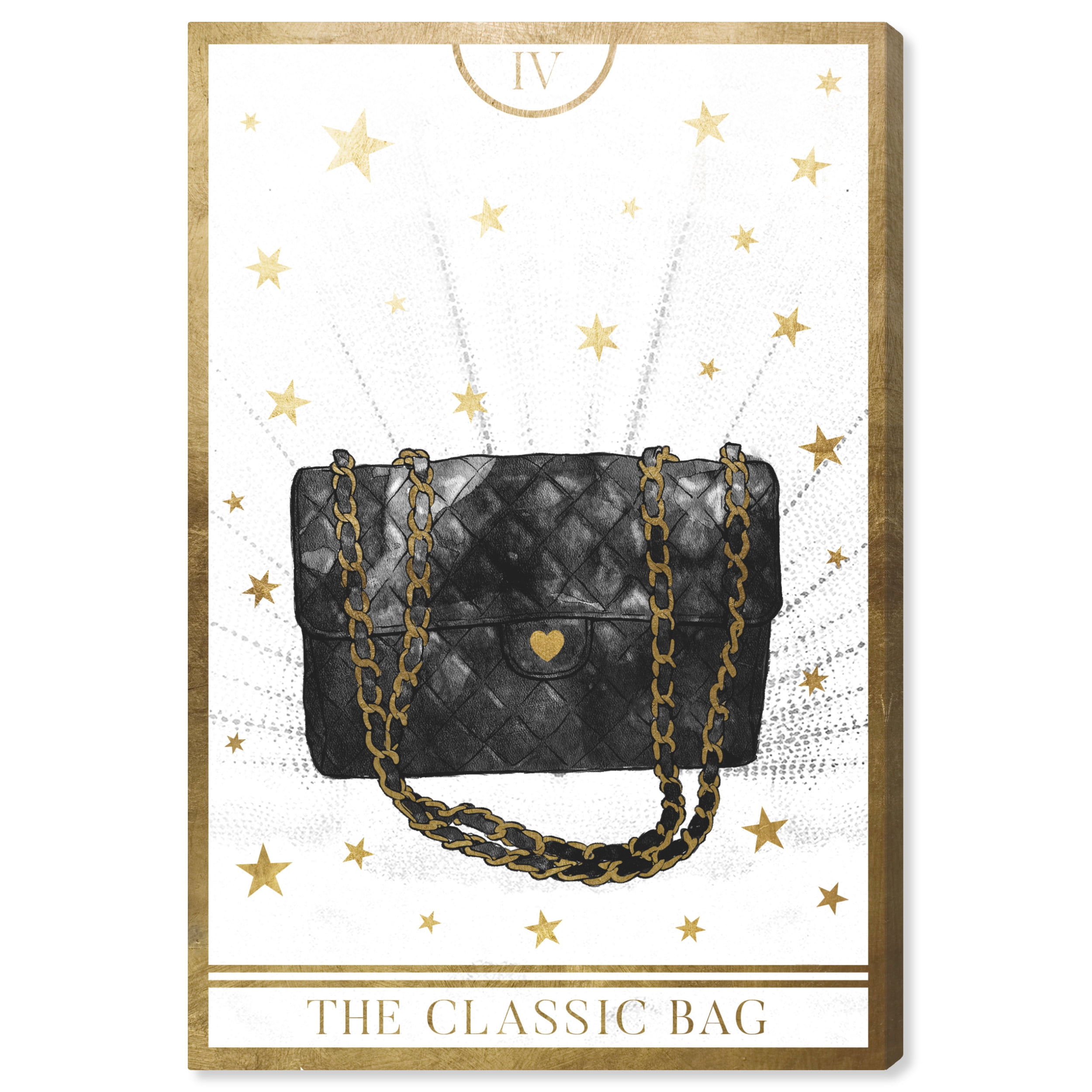 Wynwood Studio Canvas The Classic Bag Tarot White Fashion and Glam ...