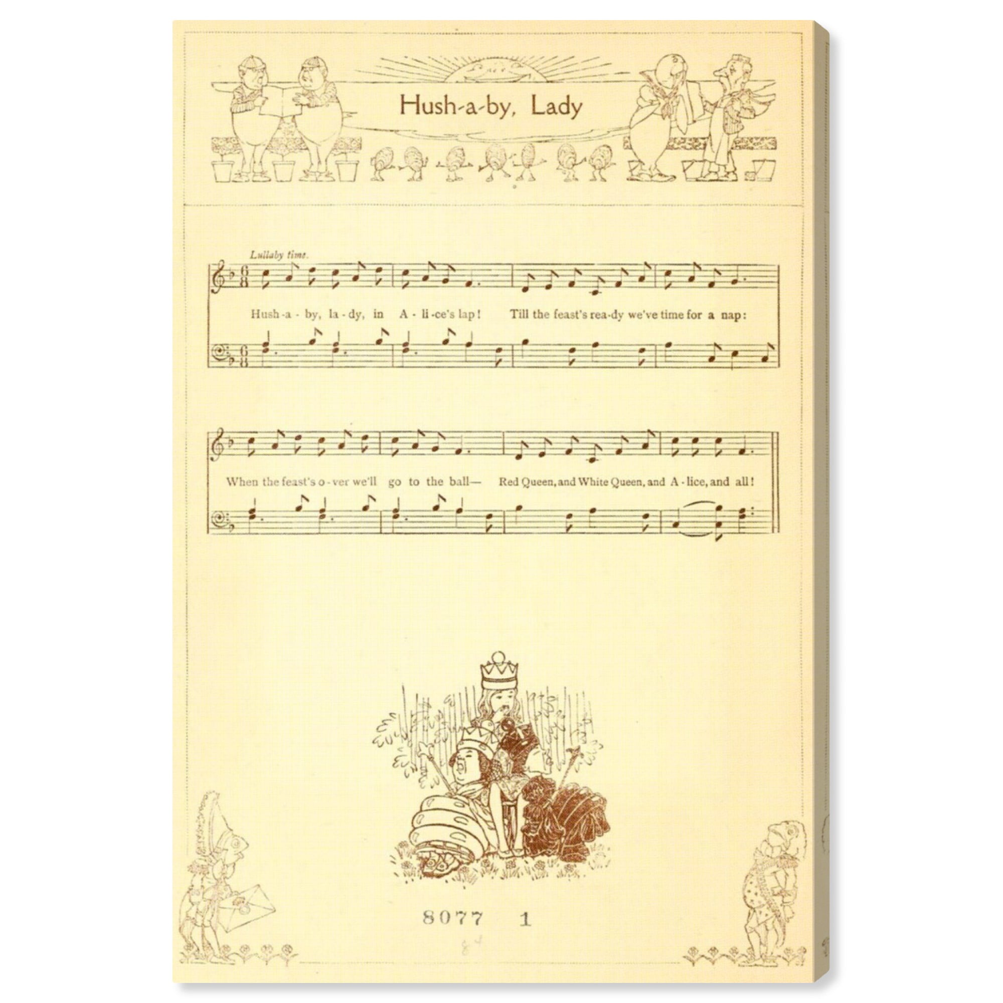 Wynwood Studio Printed Music Canvas Art Print - Walmart.com