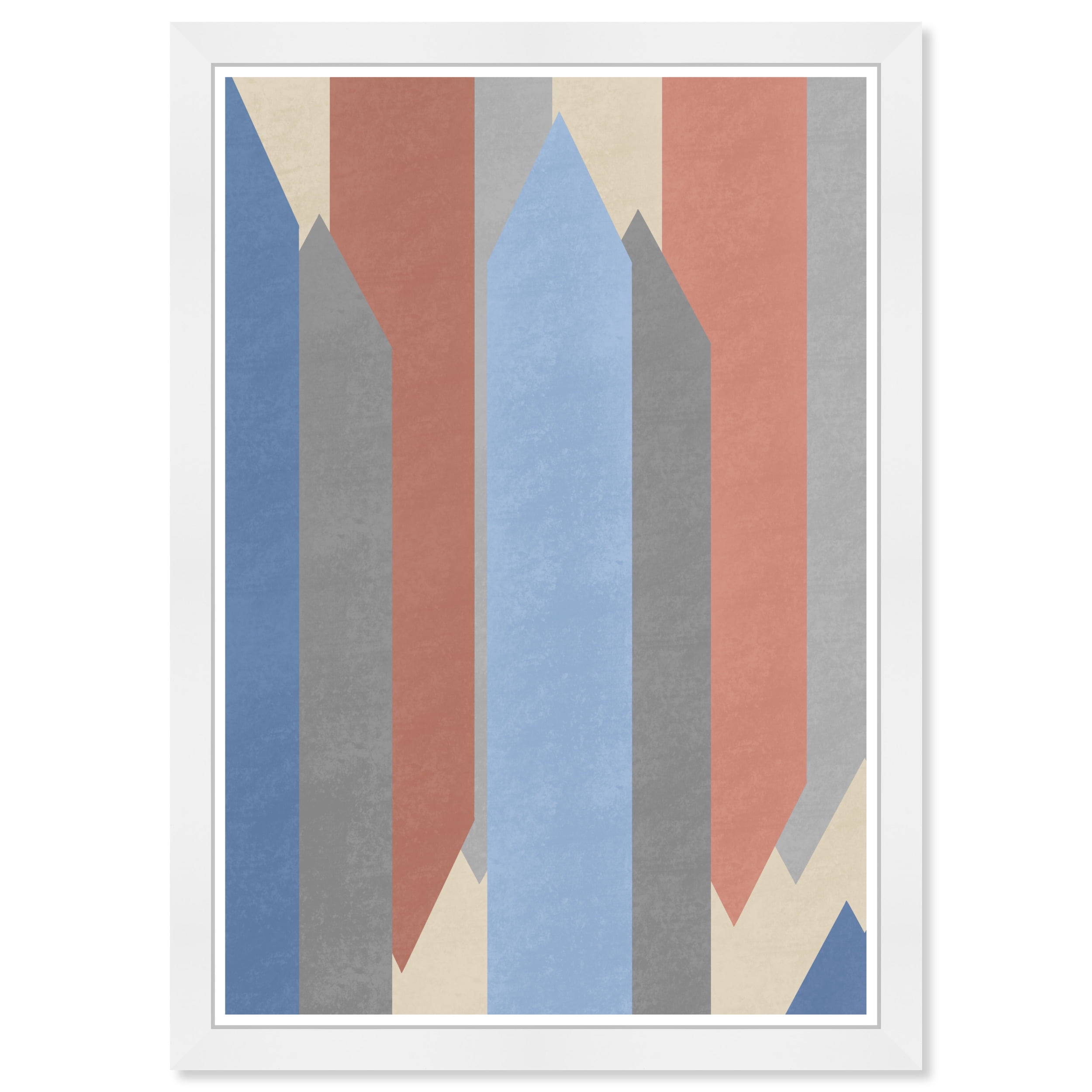 Wynwood Studio Prints Basic Pencils Abstract Shapes Wall Art Canvas ...