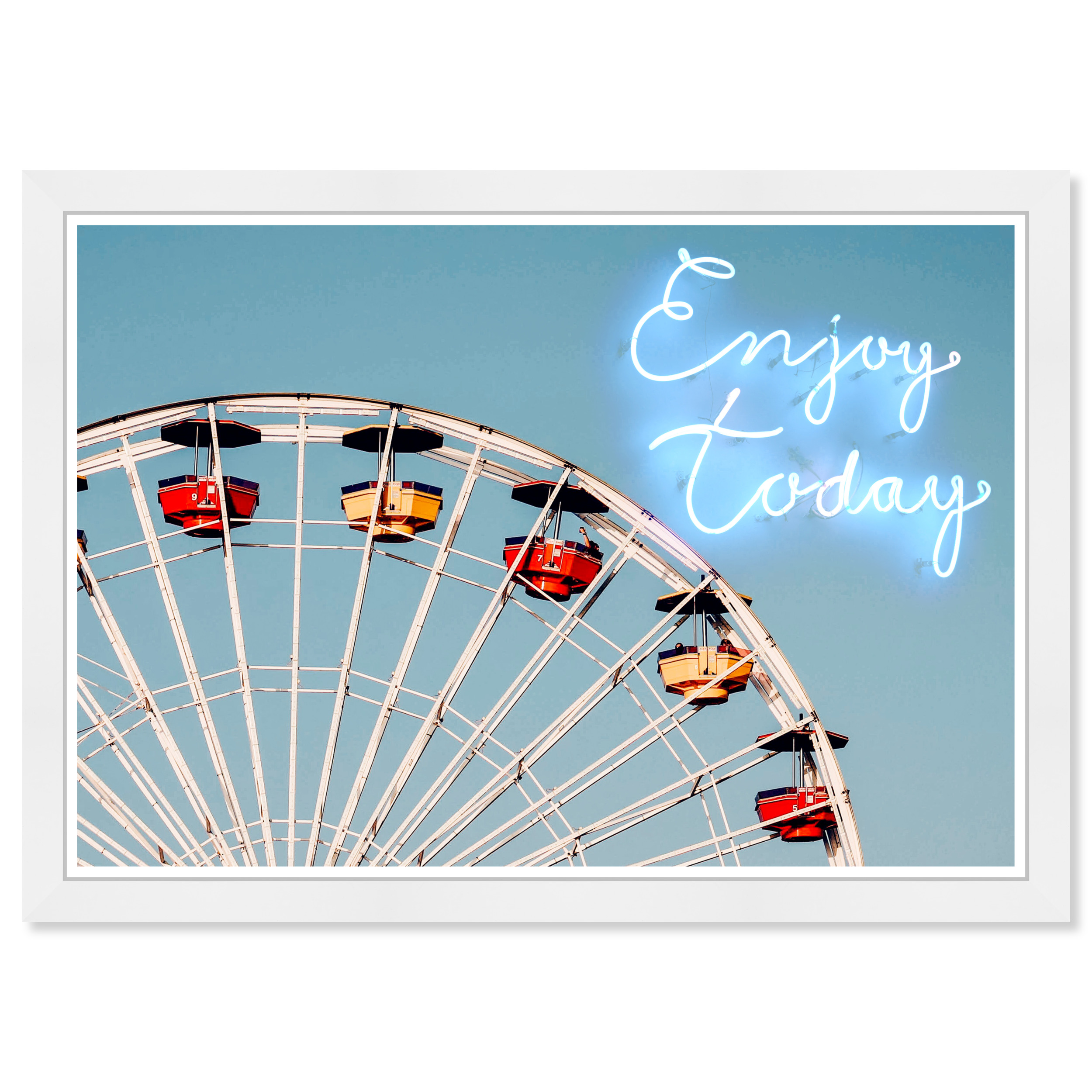 Wynwood Studio Prints Enjoy Today Neon Entertainment and Hobbies ...