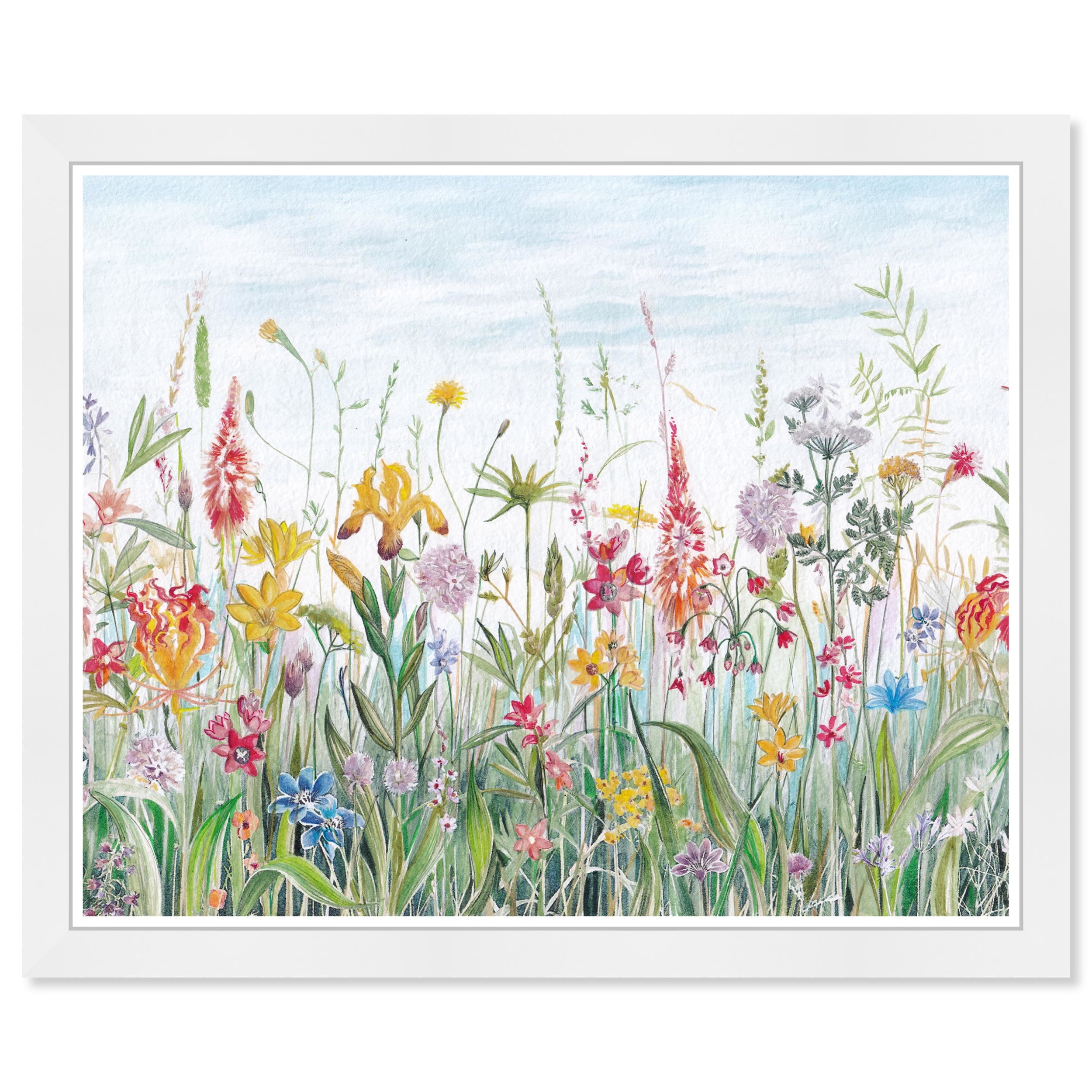 Wynwood Studio Prints Floral Field Wall Art Canvas Print - Walmart.com
