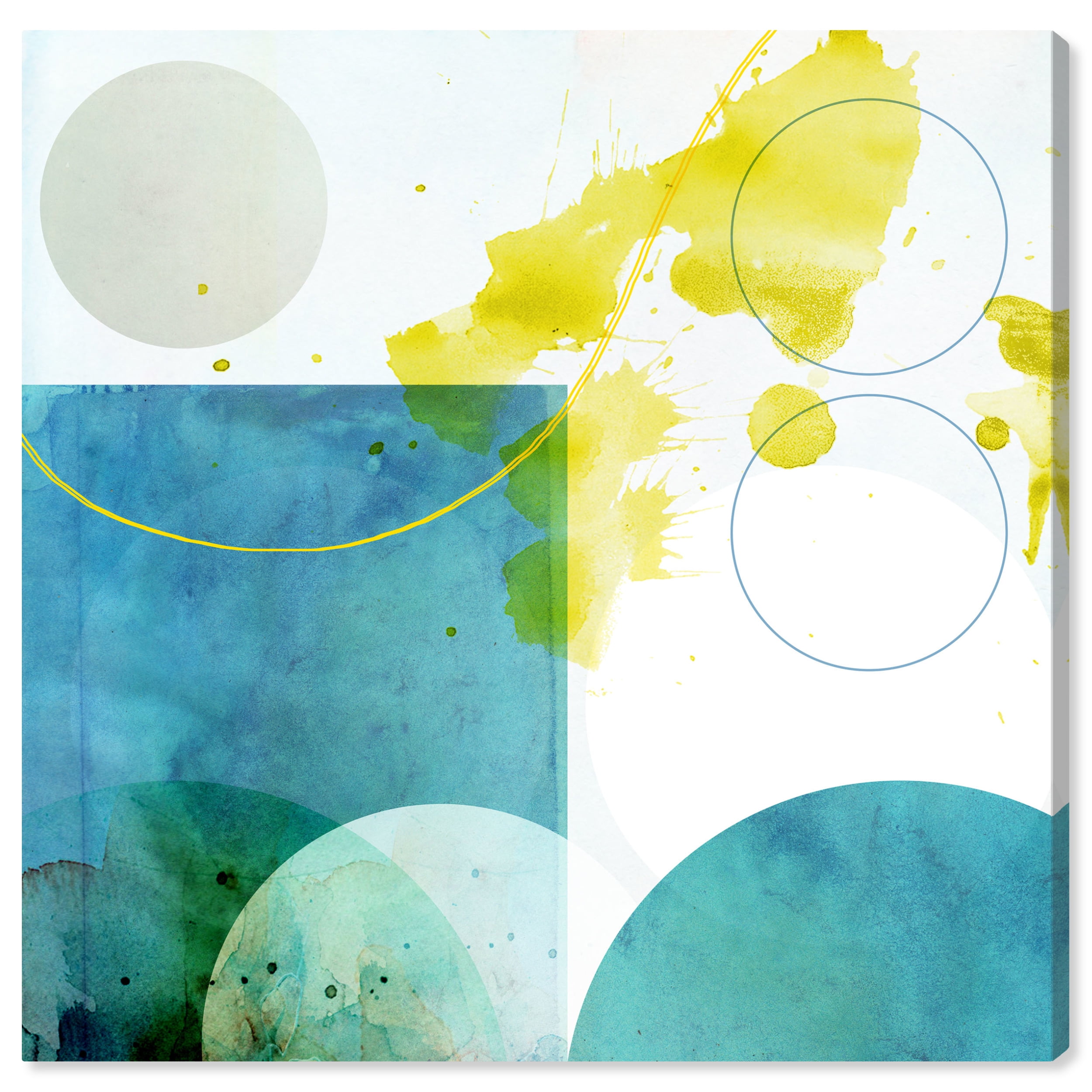 Wynwood Studio Prints Lauren Abstract Watercolor Wall Art Canvas Print ...