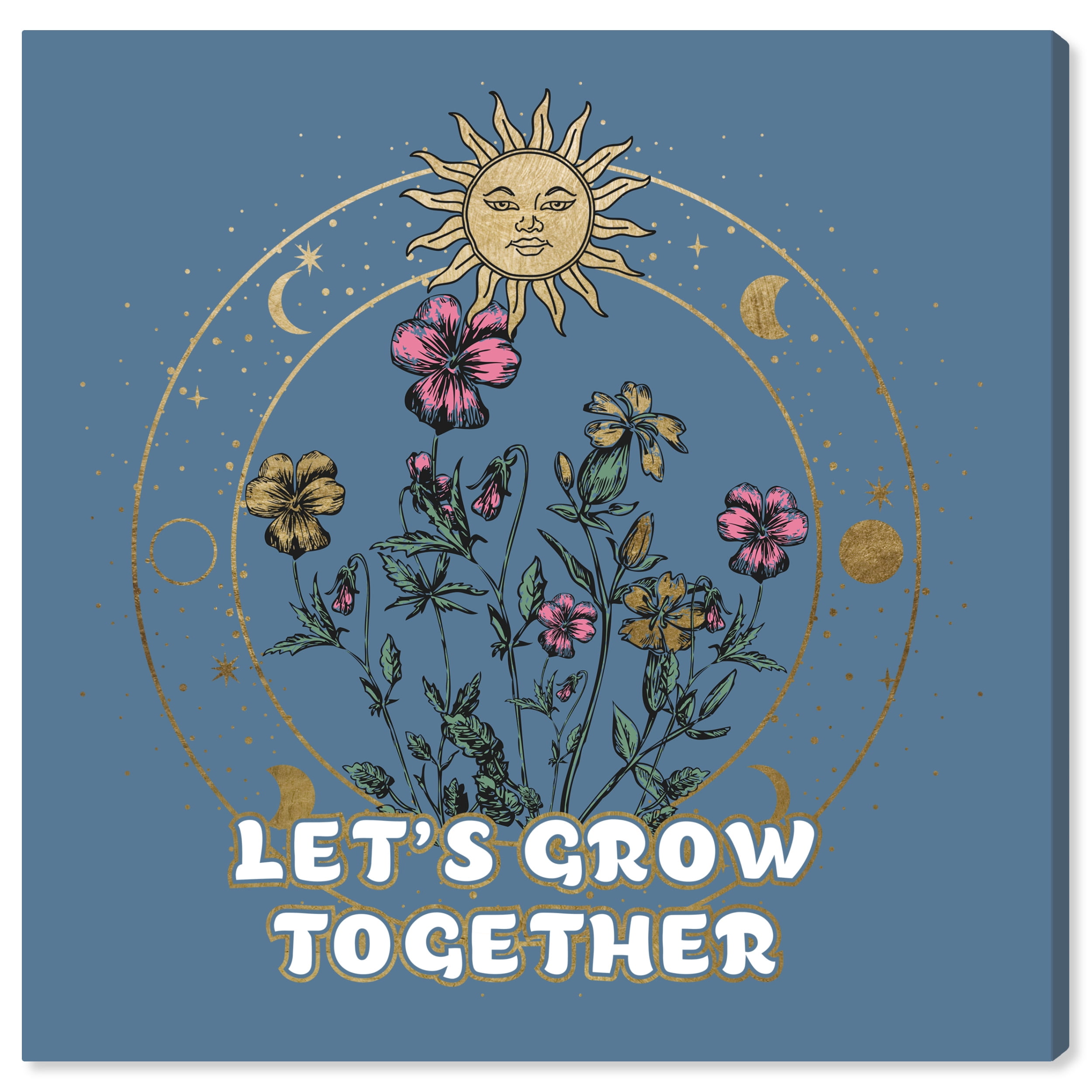 Wynwood Studio Prints Lets Grow Together Floral and Botanical Florals ...