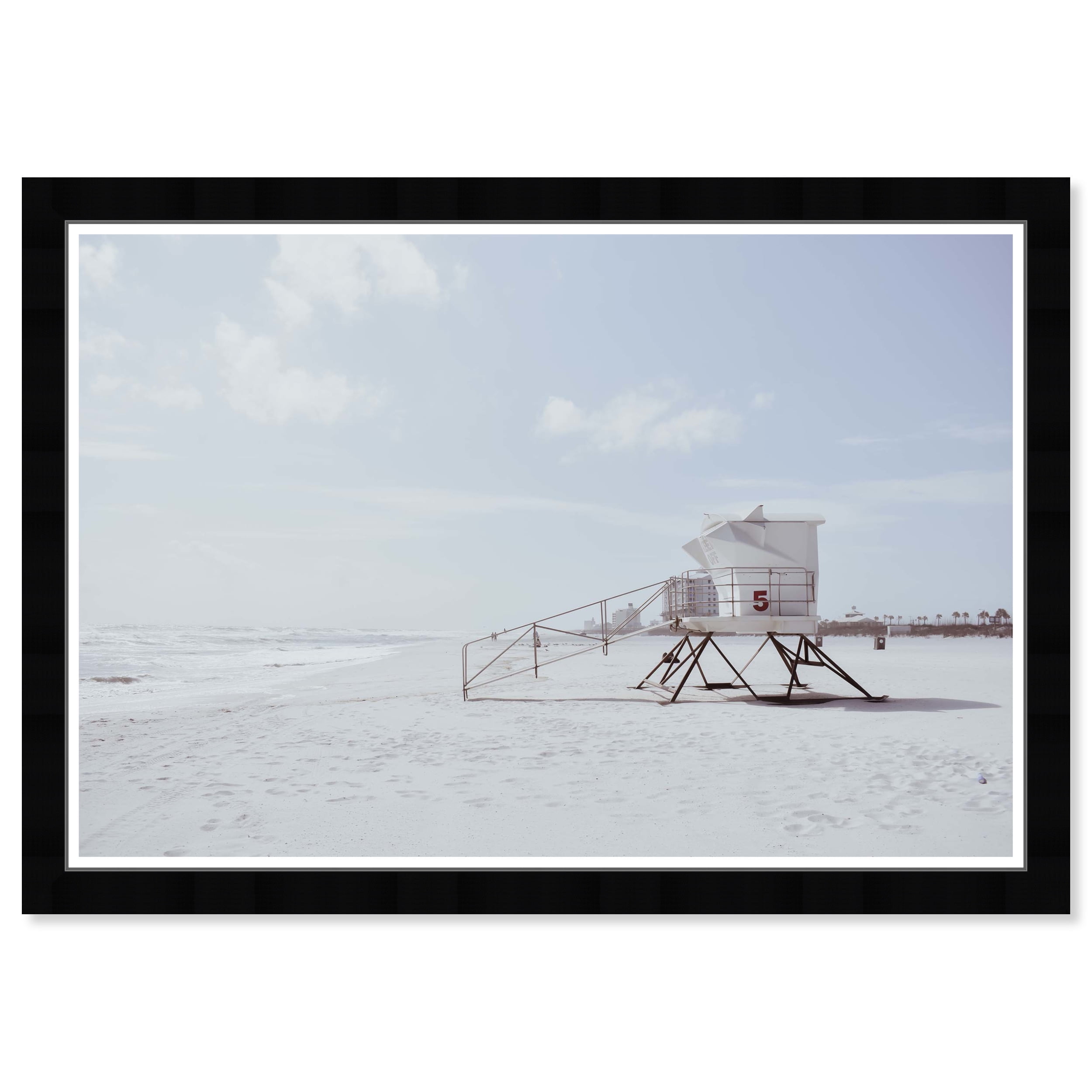 Wynwood Studio Prints Lifeguard House Soft Tones Nautical and Coastal ...