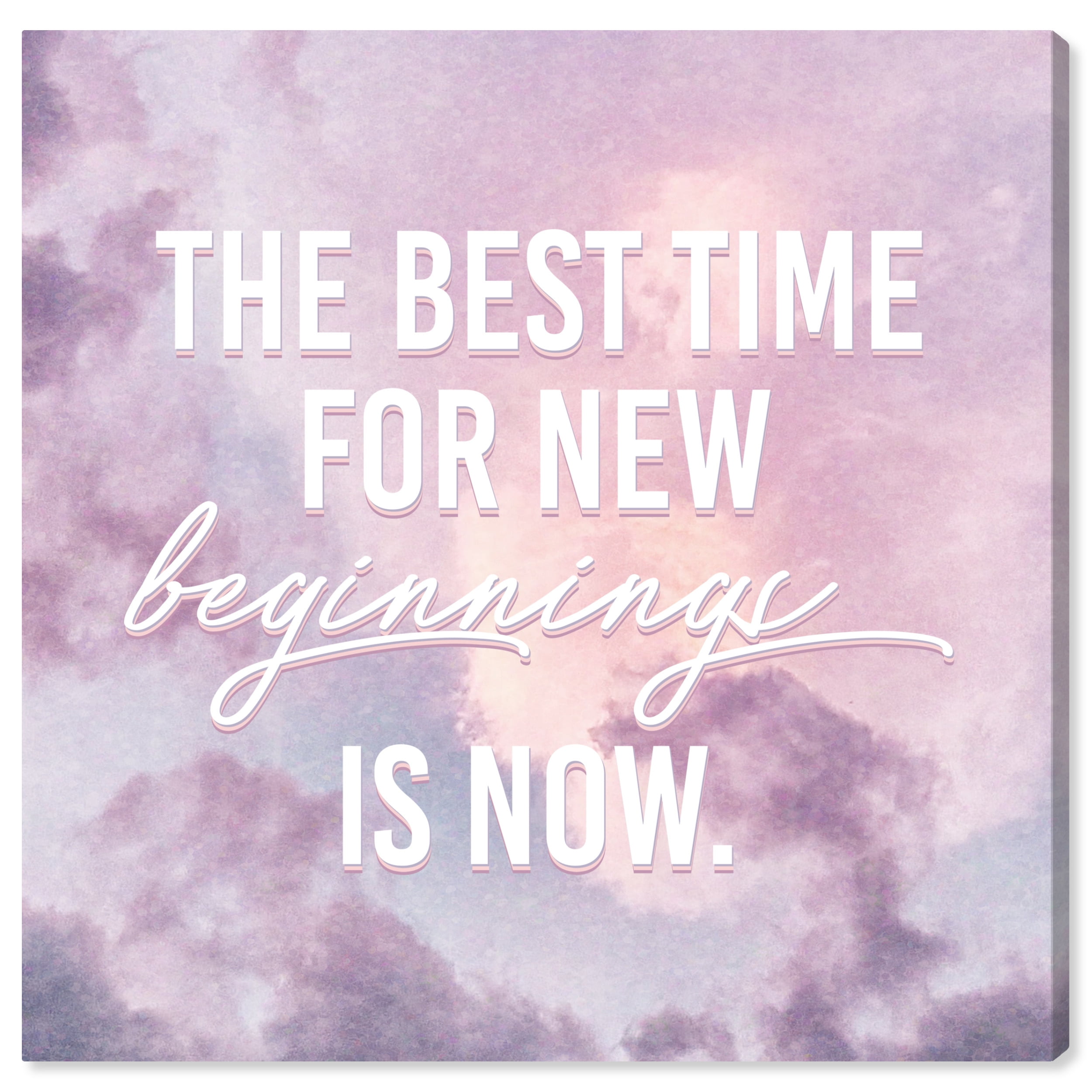 Wynwood Studio Prints New Beginnings Typography and Quotes Motivational ...