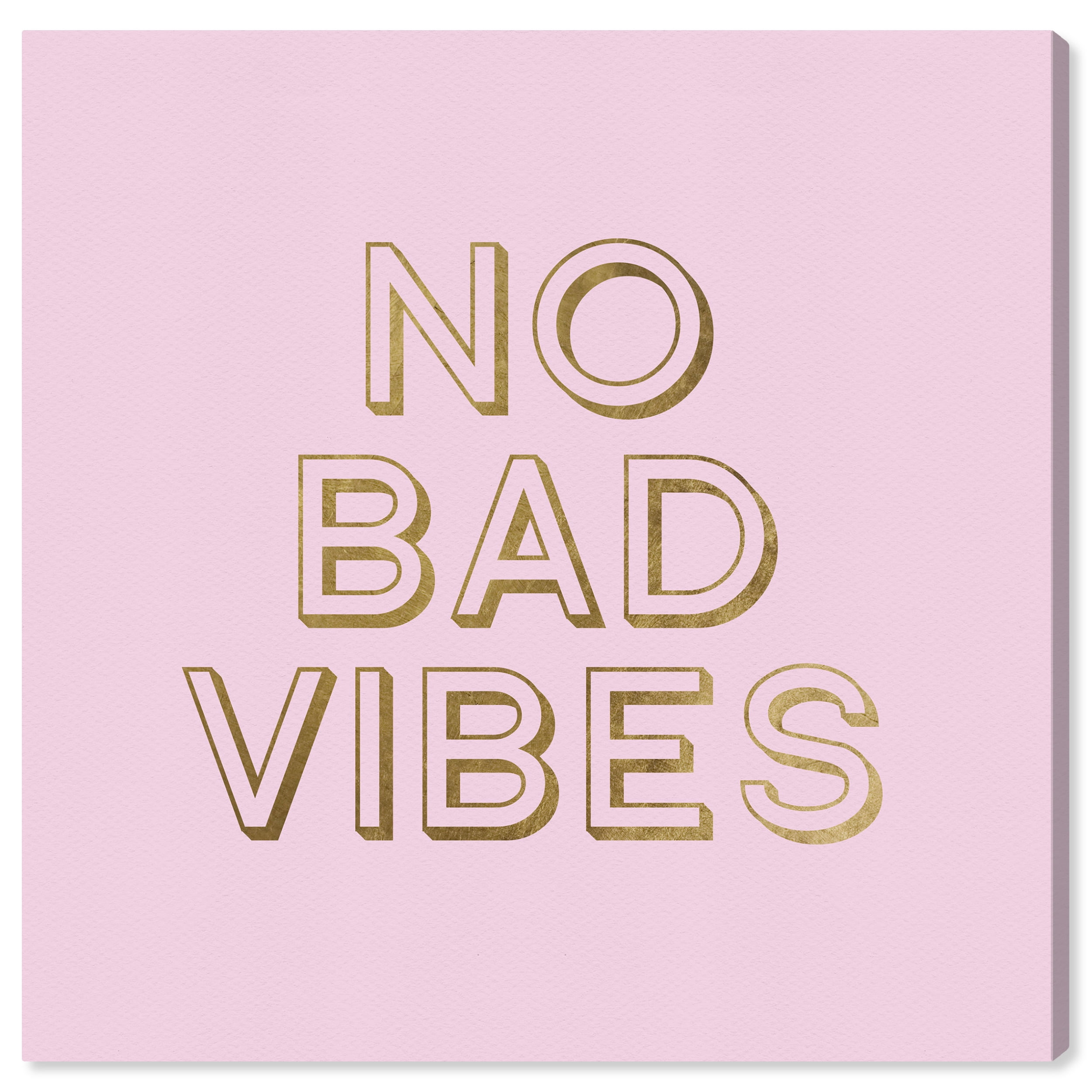 Wynwood Studio Prints No Bad Vibes Typography and Quotes Inspirational ...