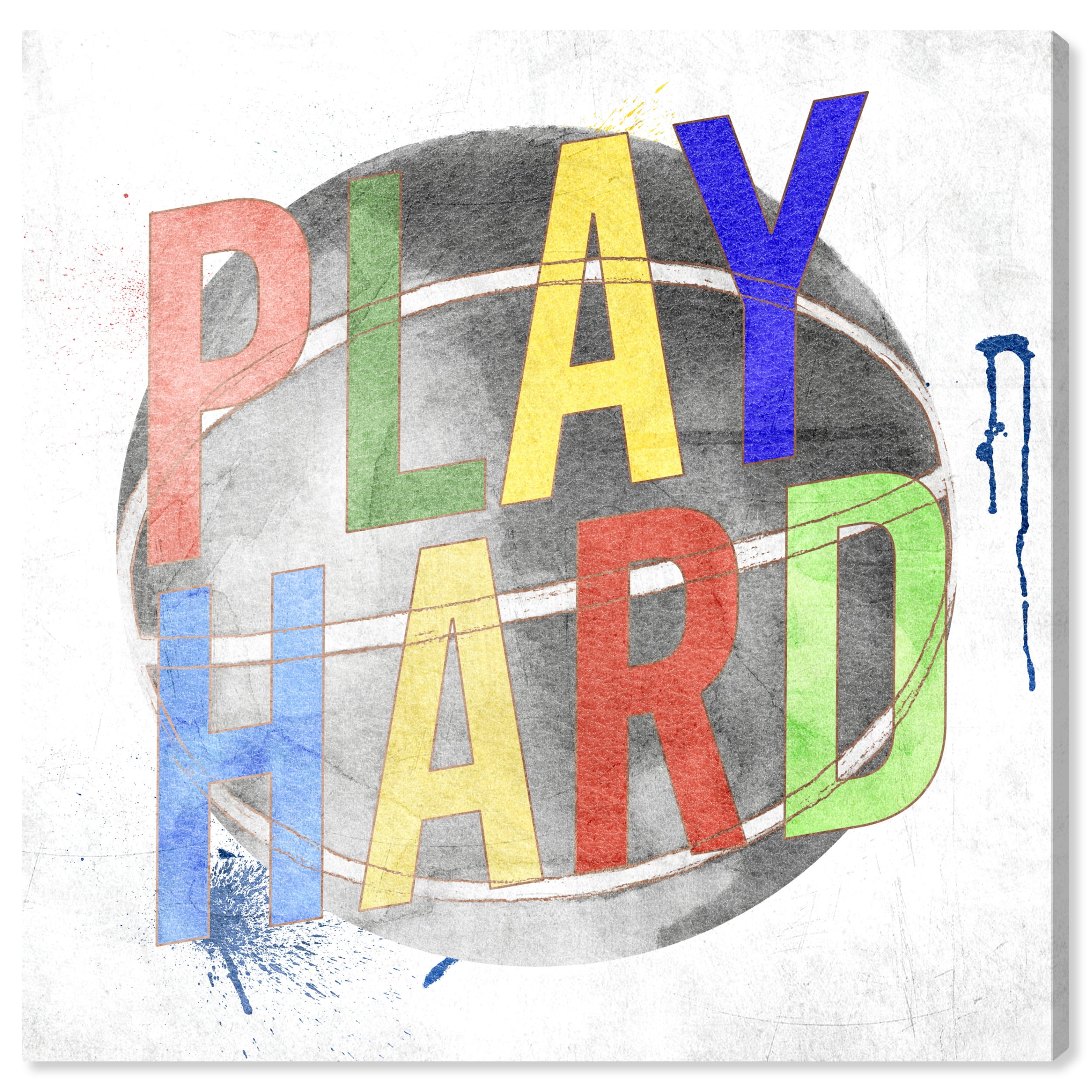 Wynwood Studio Prints Play Hard Ball Typography and Quotes ...