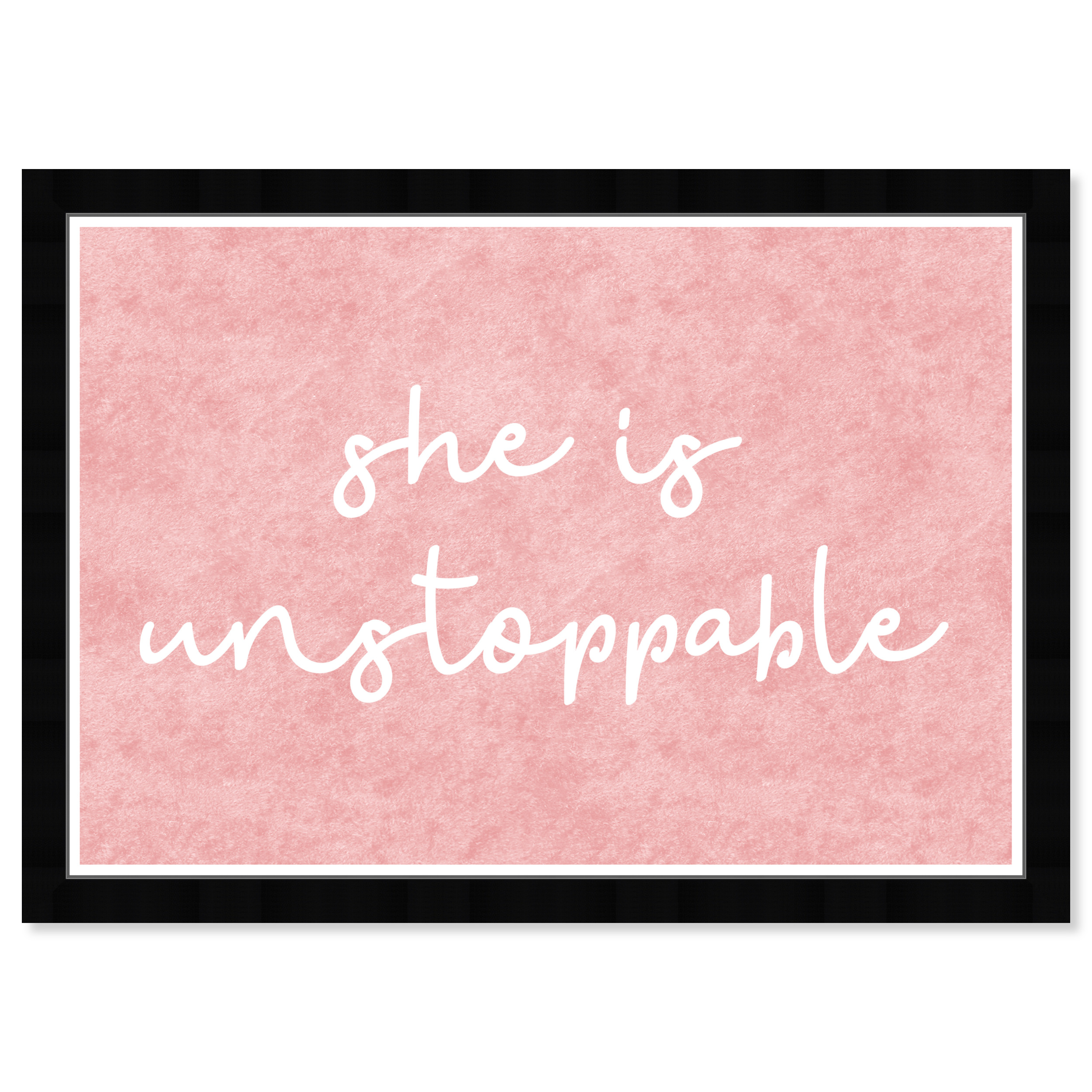 Wynwood Studio Prints She is Unstoppable Typography and Quotes ...