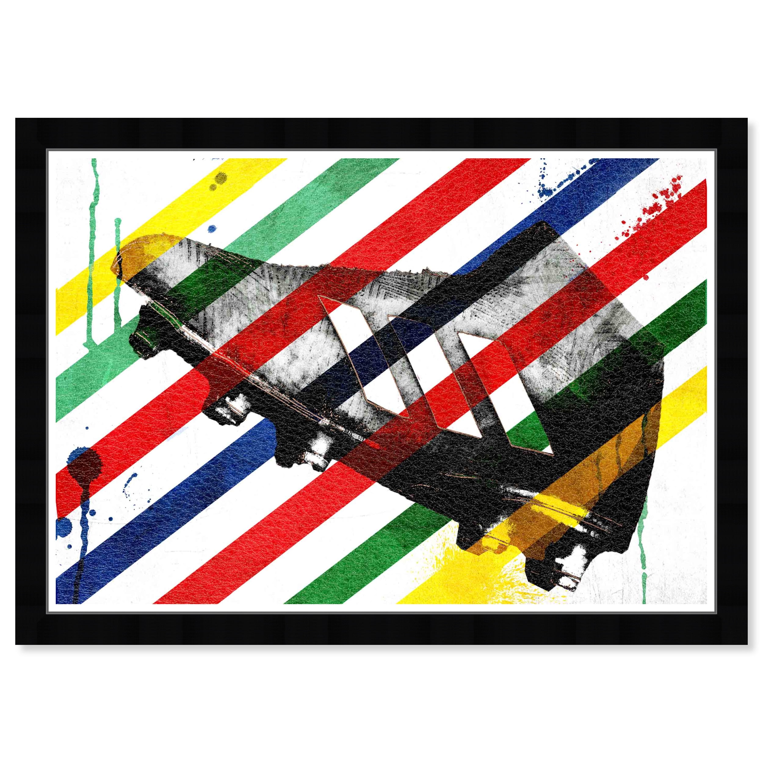 Free Shipping! Wynwood Studio Soccer Cleats Boldness Sports Wall Art ...