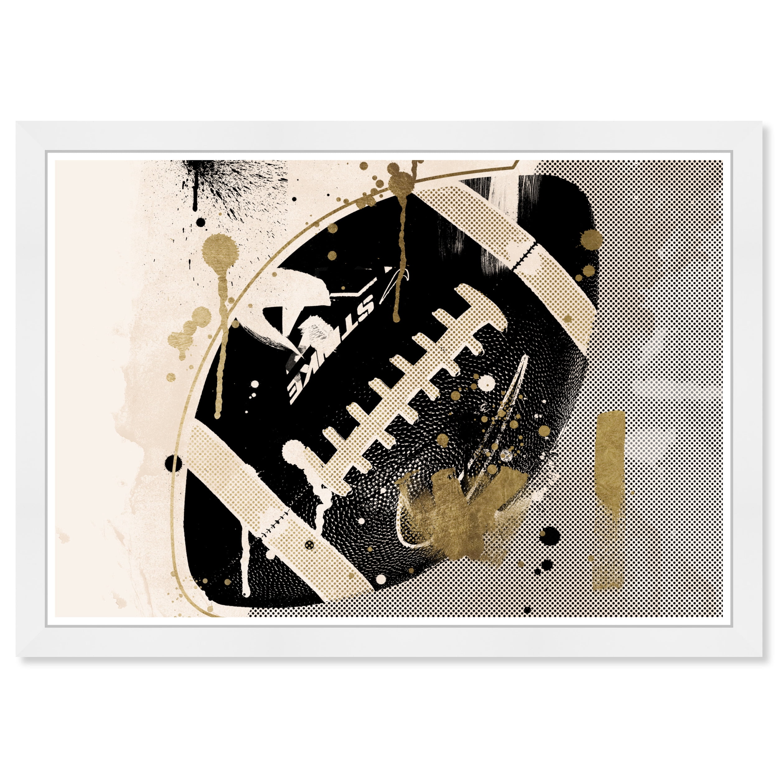 Wynwood Studio Prints Football Wall Art Canvas Print - Walmart.com