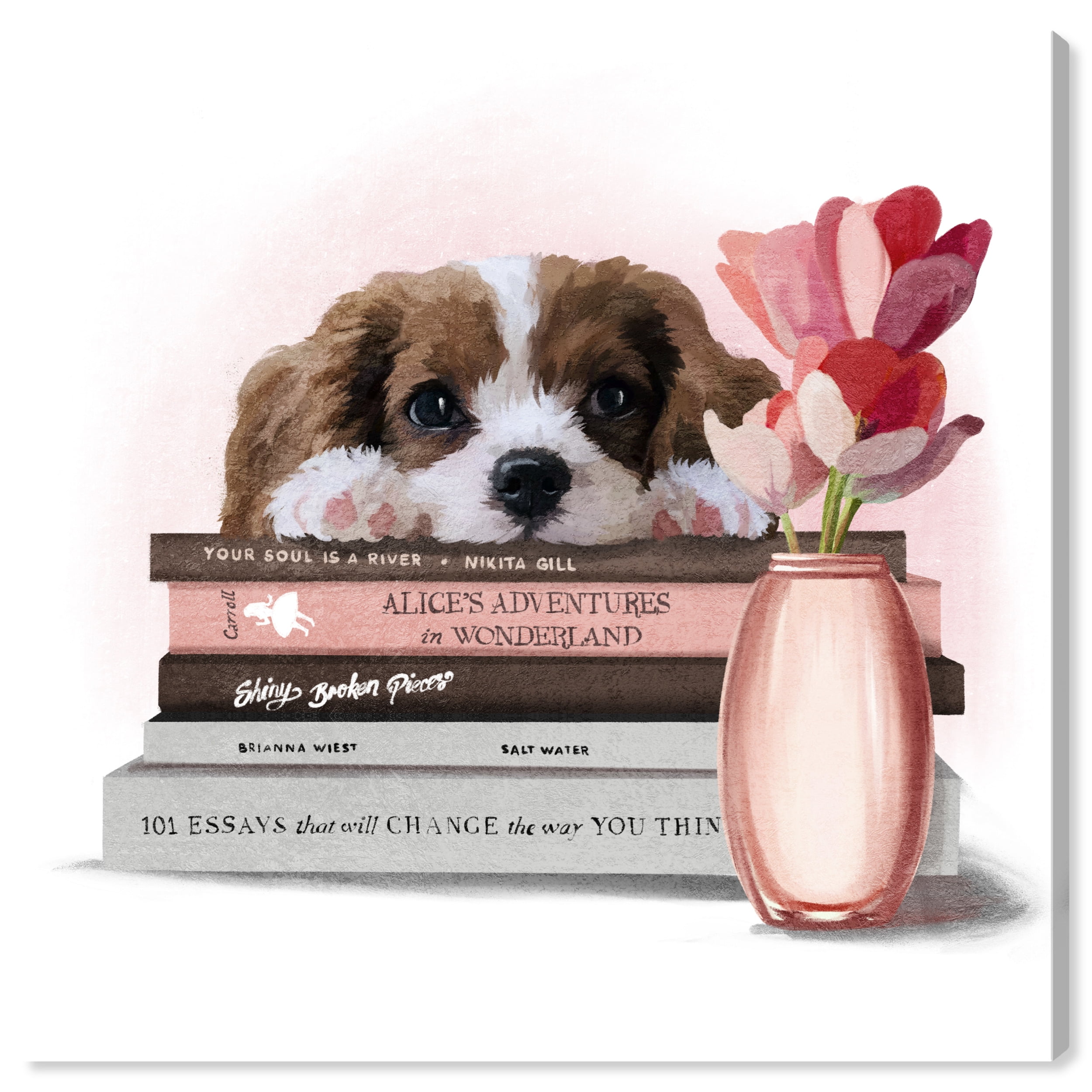 Wynwood Studio Prints Tender and Sweet Poet Animals Dogs and Puppies ...