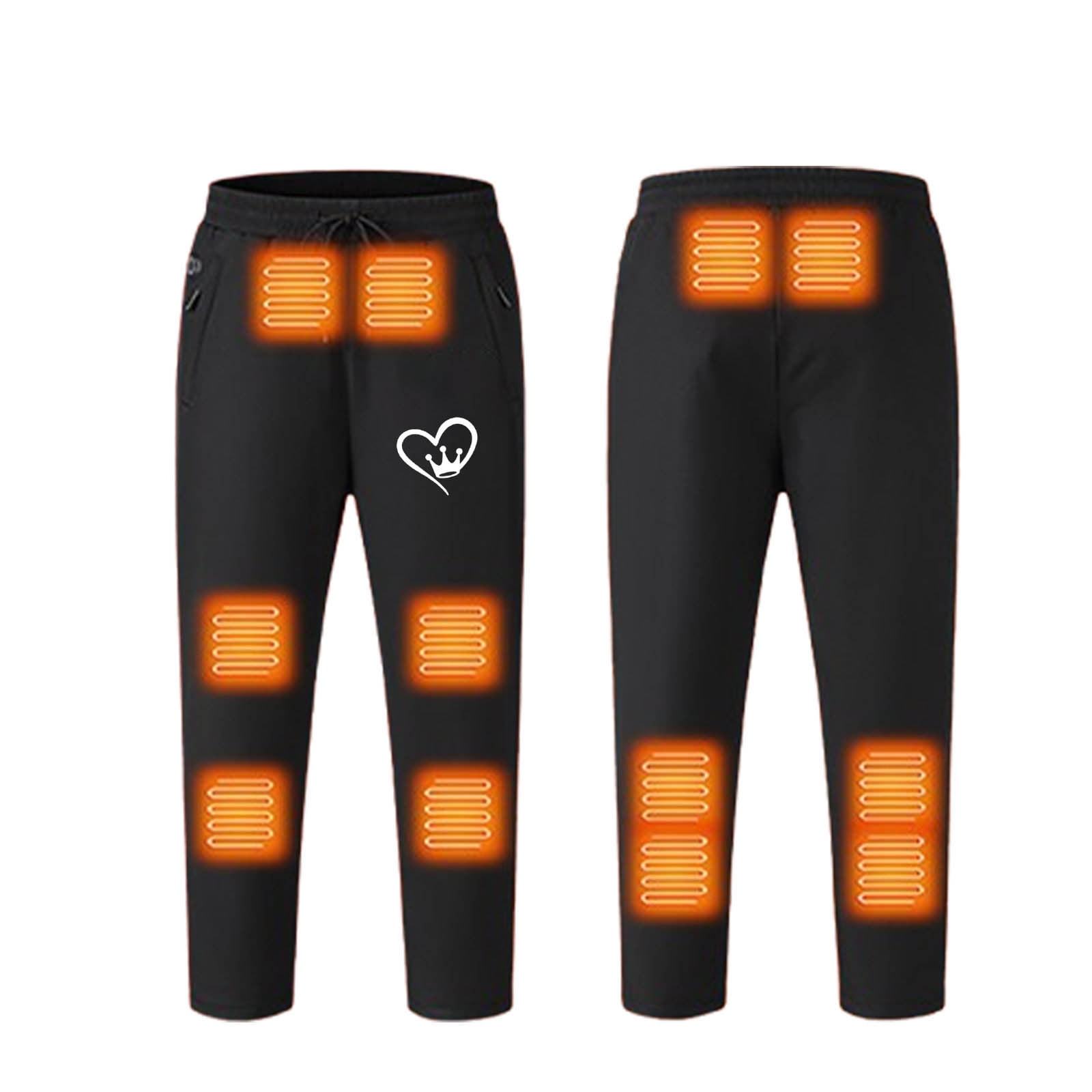 Wyobmus Heated Pants for Men Women Electric Usb 21 Heating Zones 3 ...