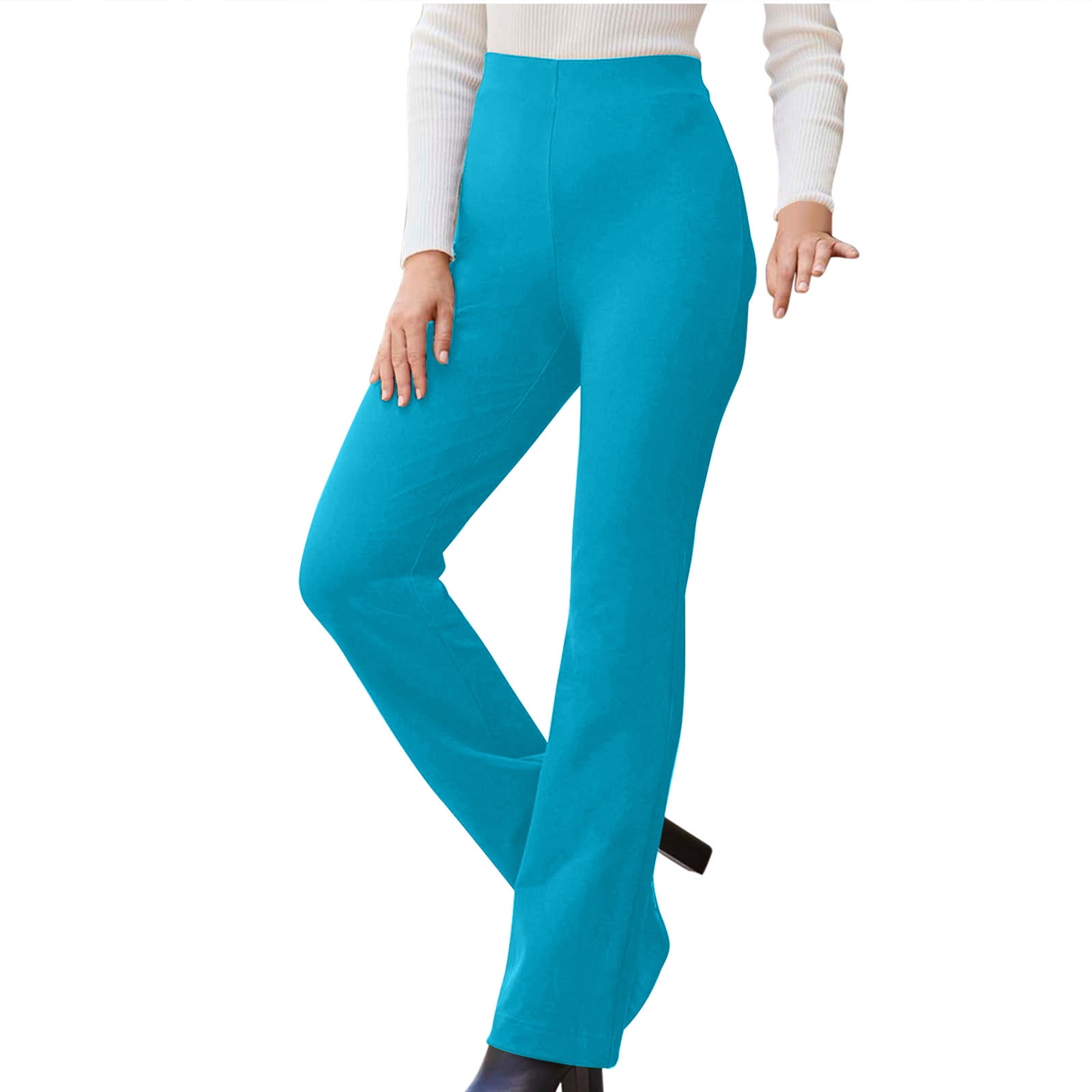 Wyobmus High Waisted Work Pants for Women Business Casual Outfits ...