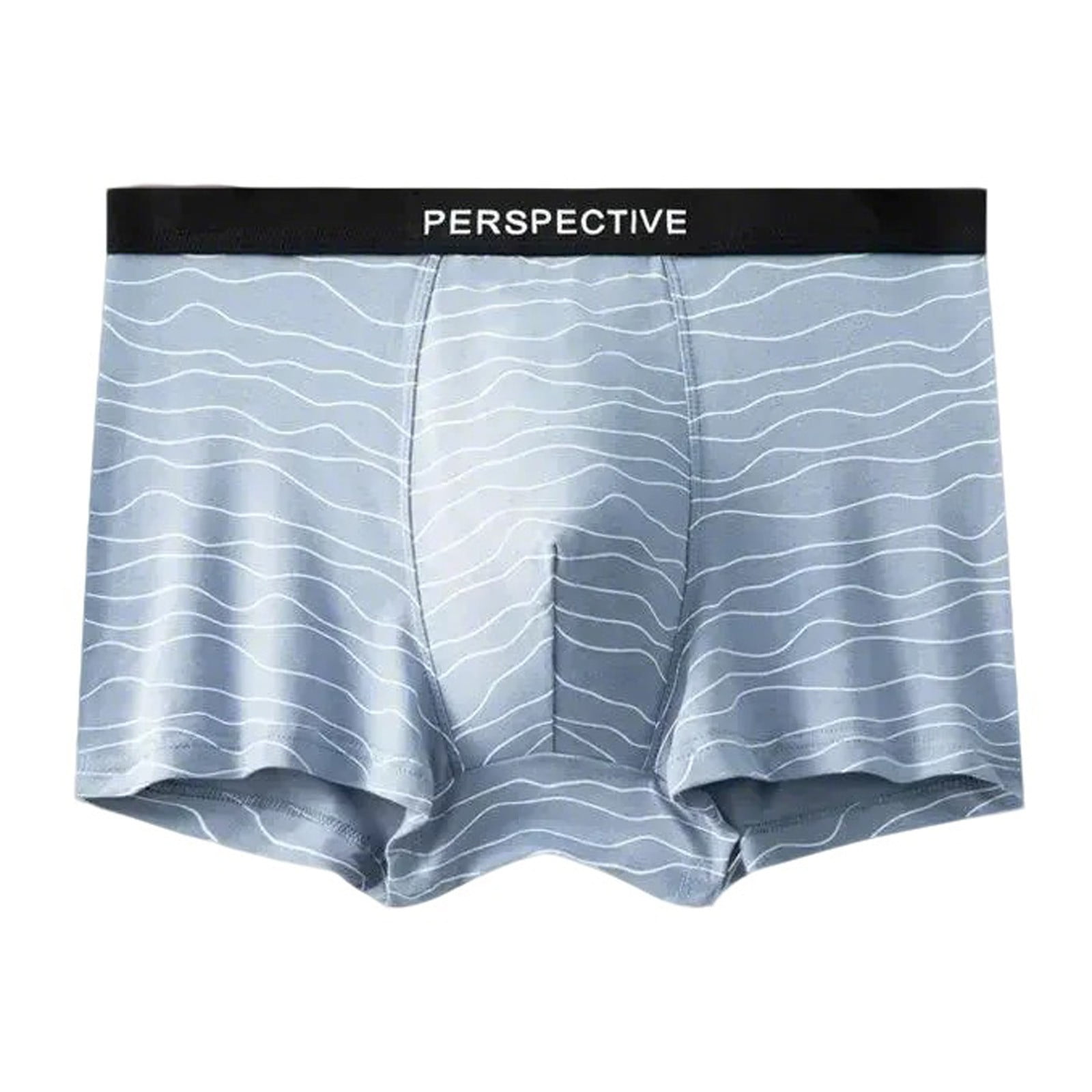 Wyobmus Men's Breathable Cotton Trunks Underwear Low Rise Printed Boxer ...